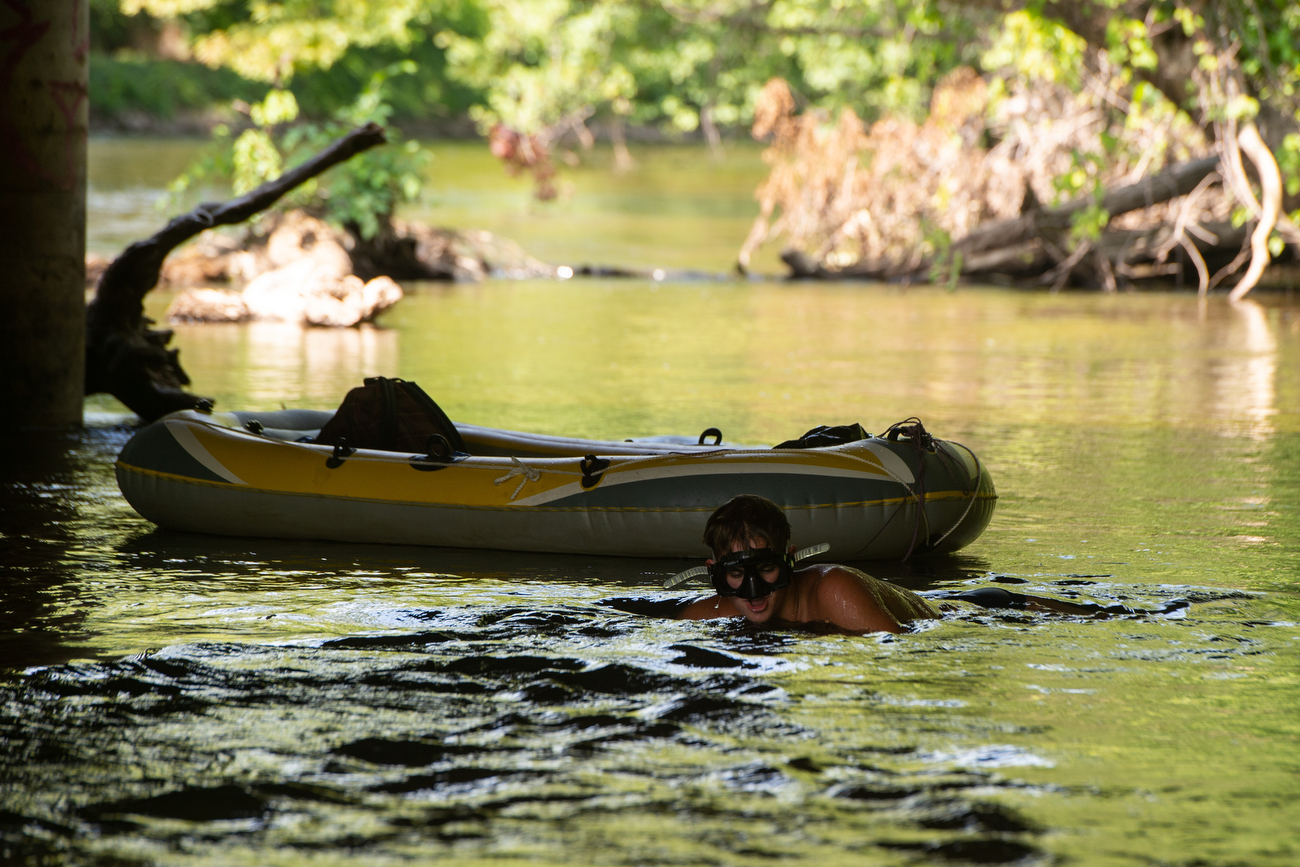 Dexter water polo player who made national team dives to clean Huron ...