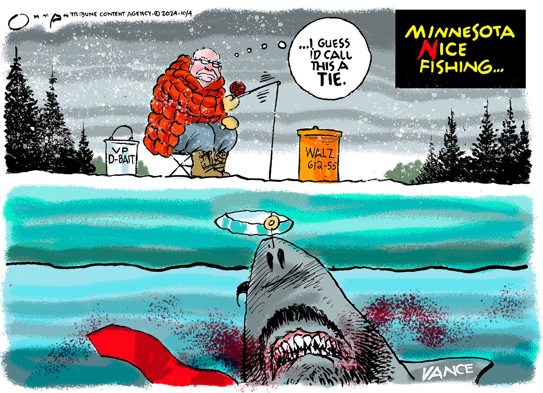 Editorial cartoons for Oct. 6, 2024 - cleveland.com