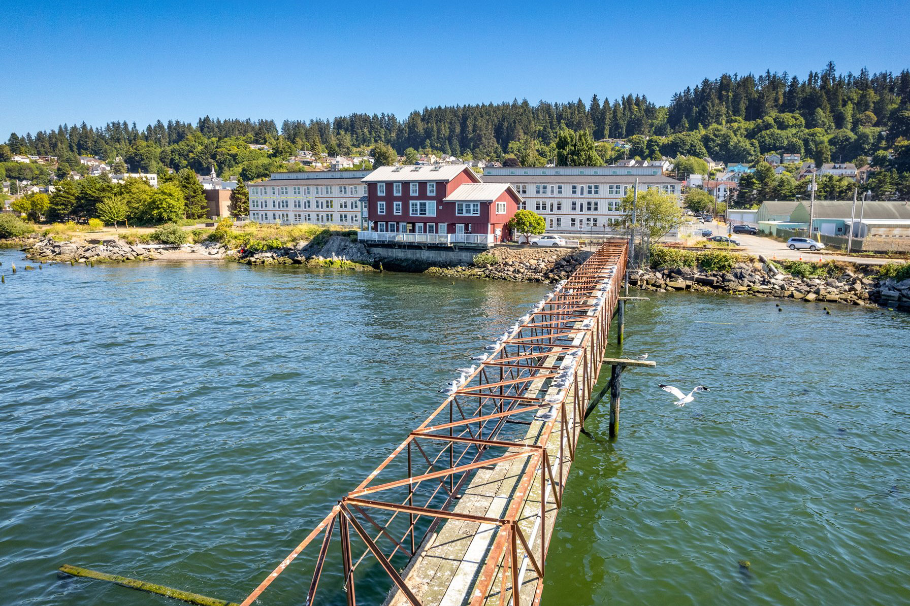 Astoria's Big Red fish net depot - oregonlive.com