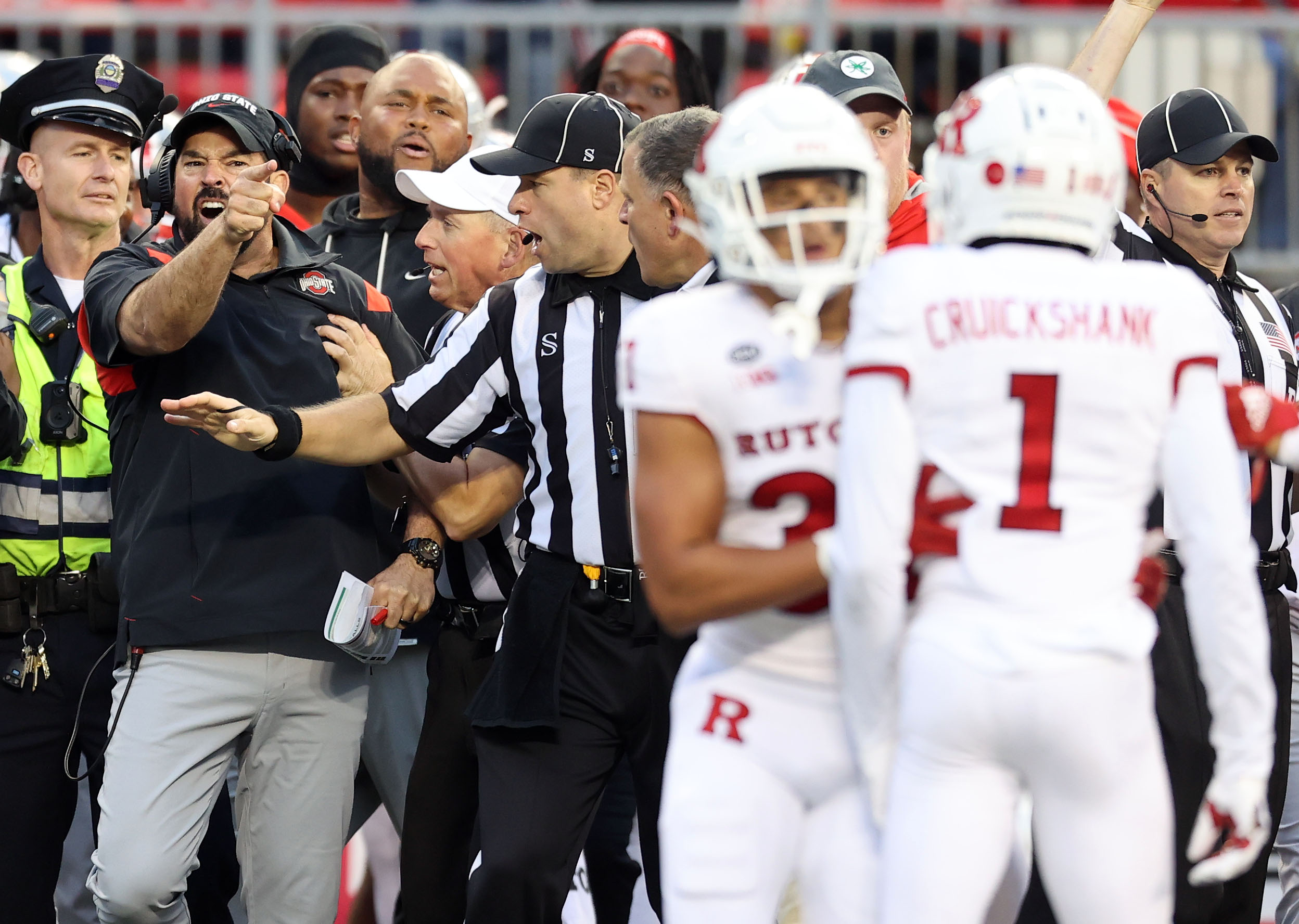 Ohio State Buckeyes vs. Rutgers Scarlet Knights, October 1, 2022 ...