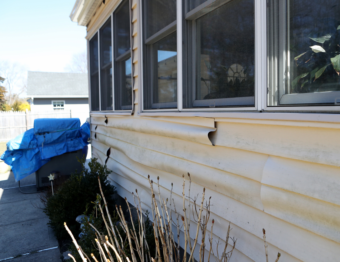 Damage from large brush fire in Brick and Lakewood, March 15, 2021 - nj.com