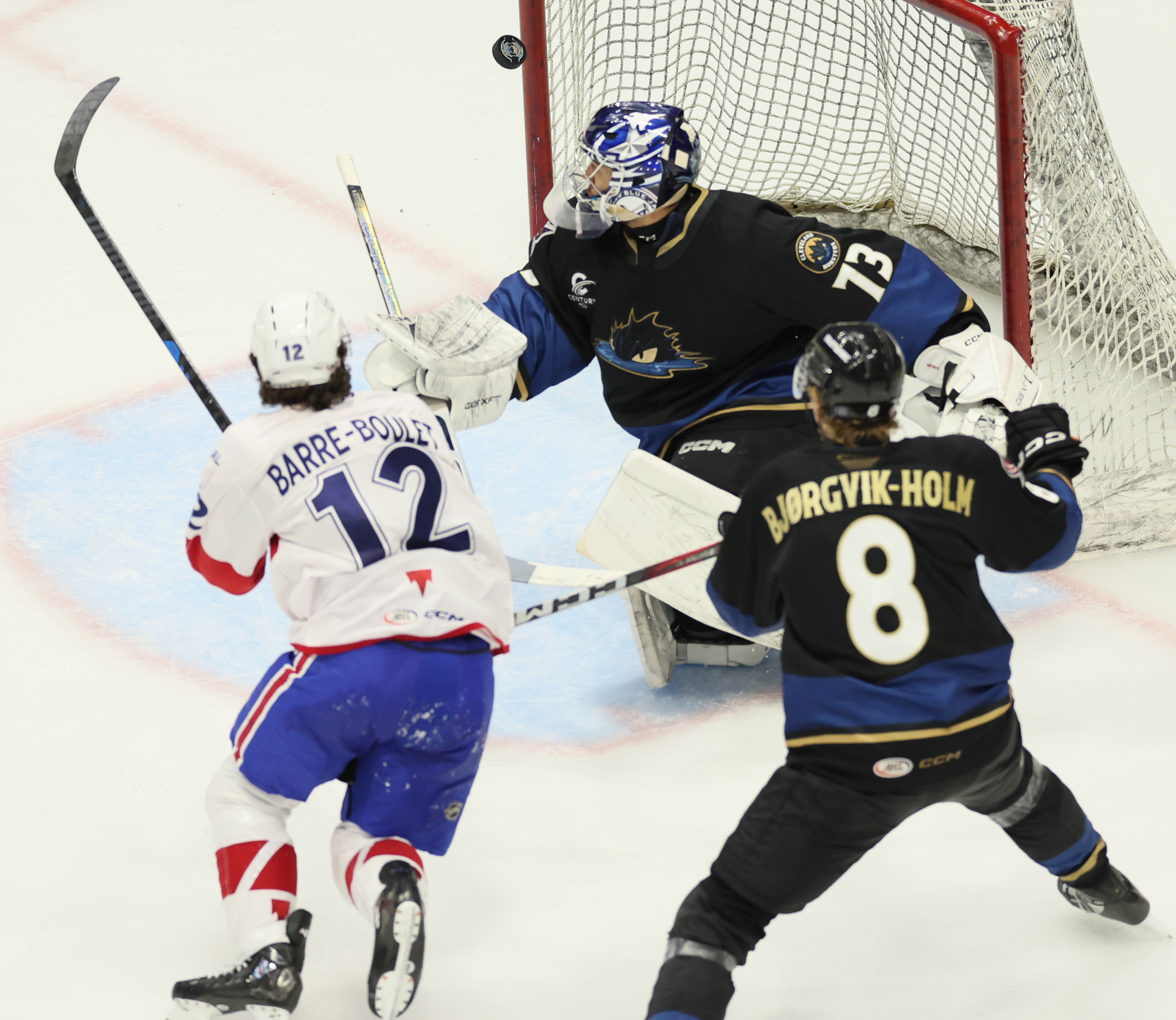 Cleveland Monsters vs. Laval Rocket in game 2 of AHL's North Division ...
