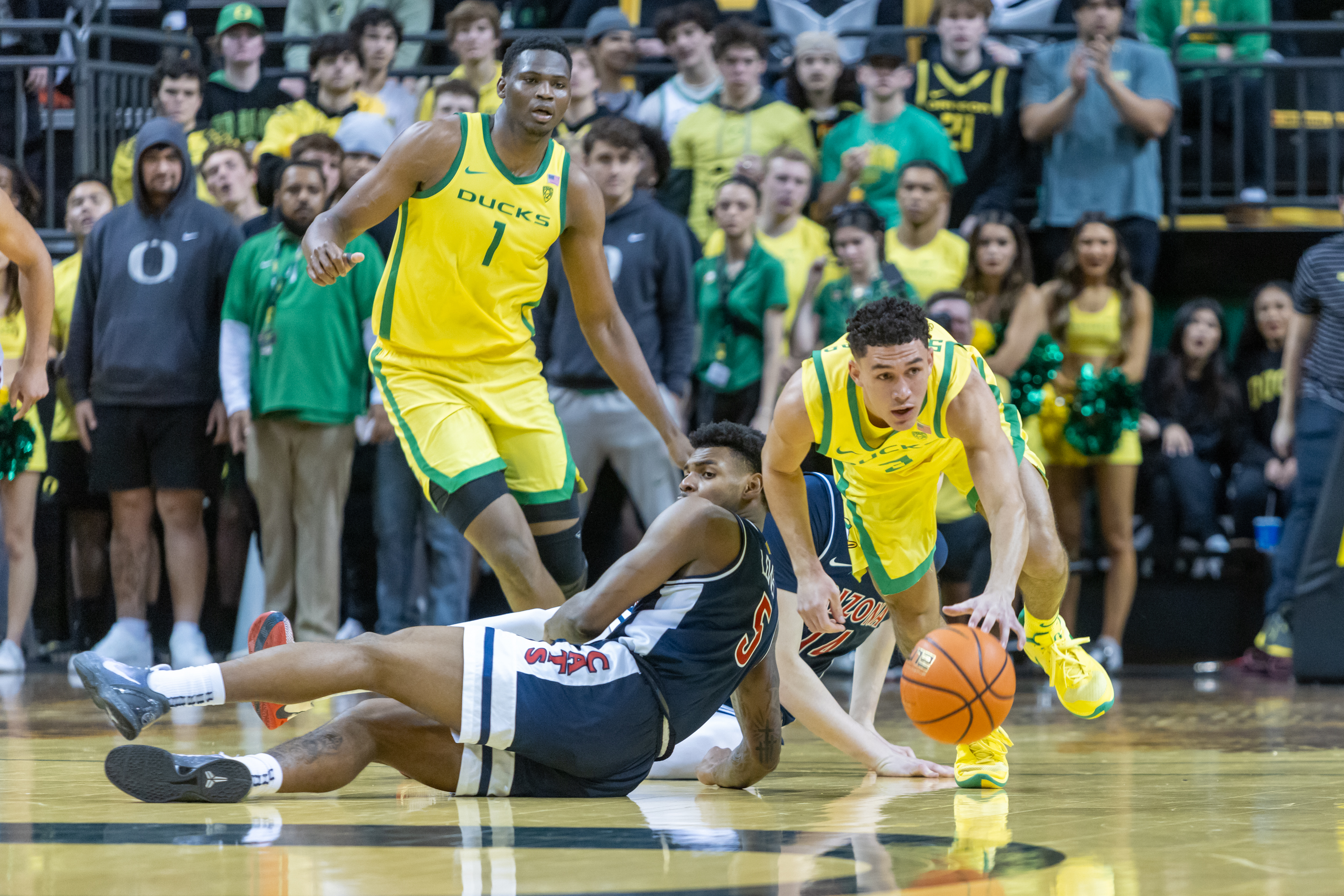 Oregon Ducks vs. Arizona Wildcats men's basketball: Jan. 27, 2024 ...