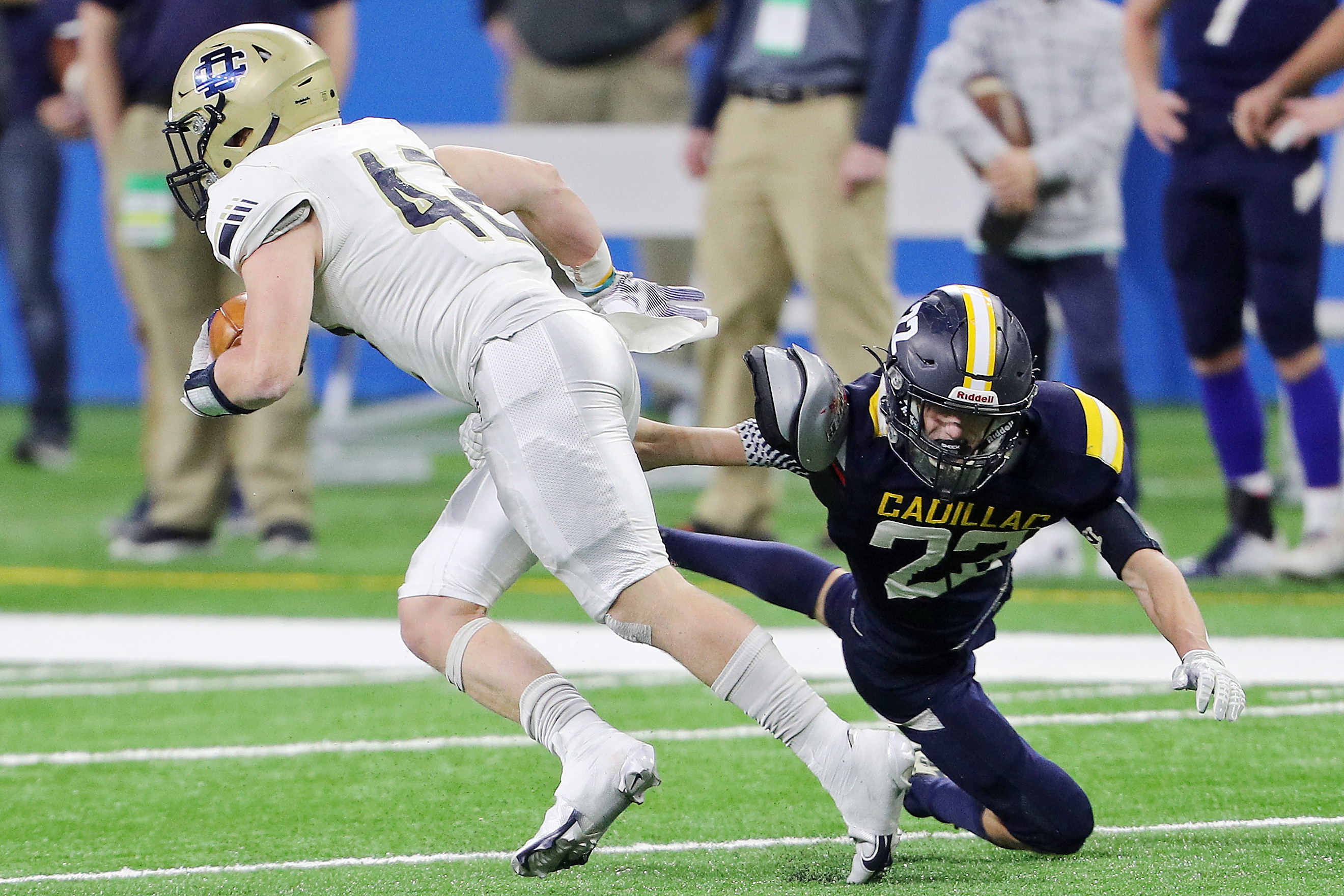 Detroit Country Day vs. Cadillac in MHSAA Division 4 high school ...