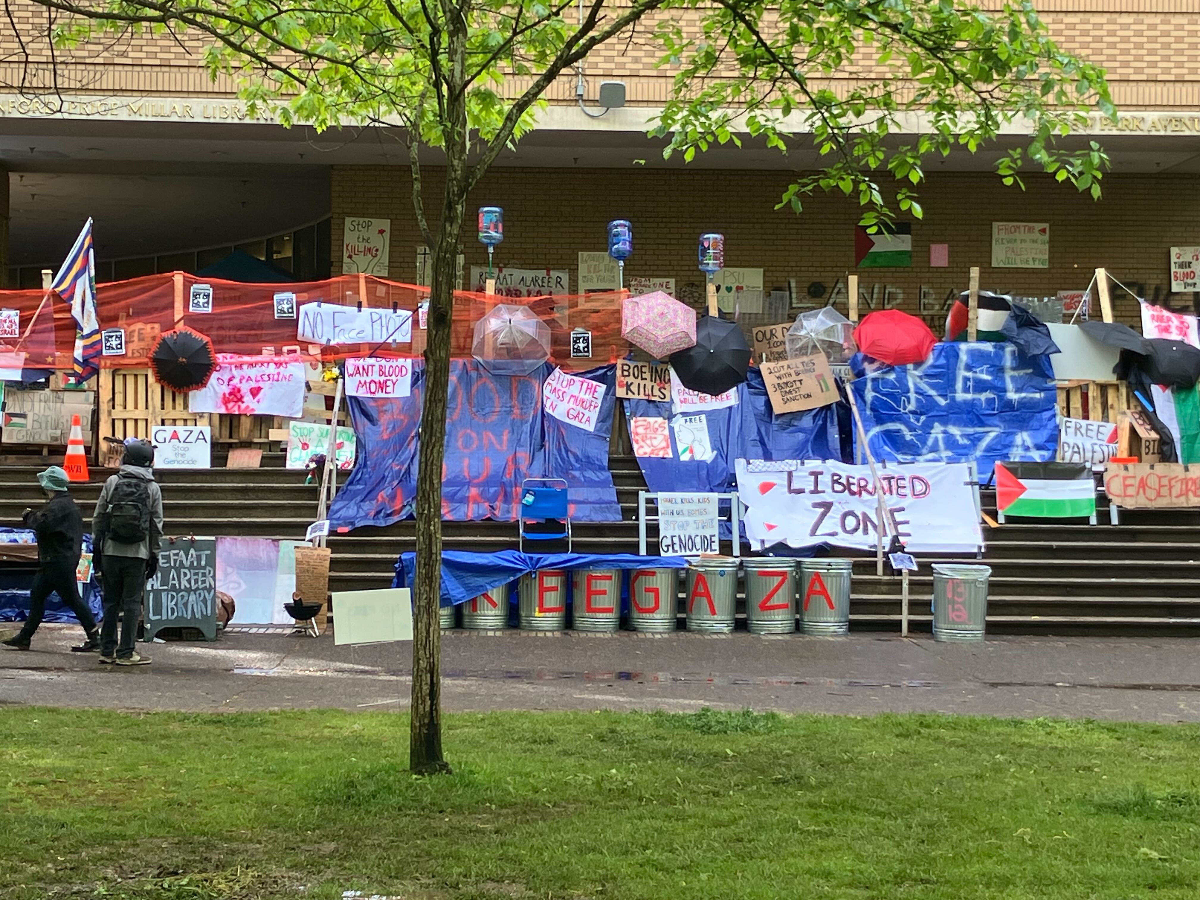PSU protest - oregonlive.com