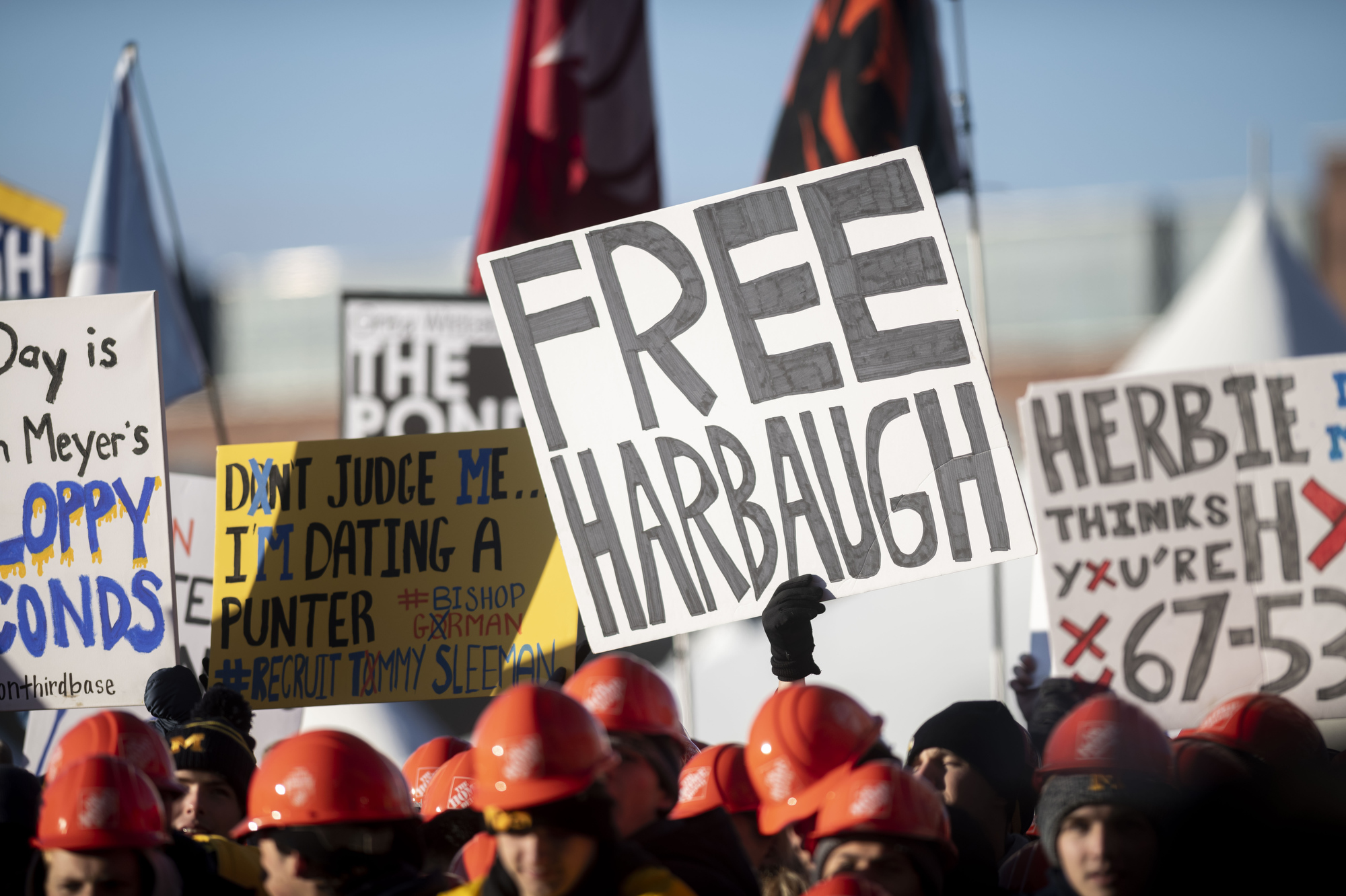 ESPN College GameDay signs in Ann Arbor - mlive.com