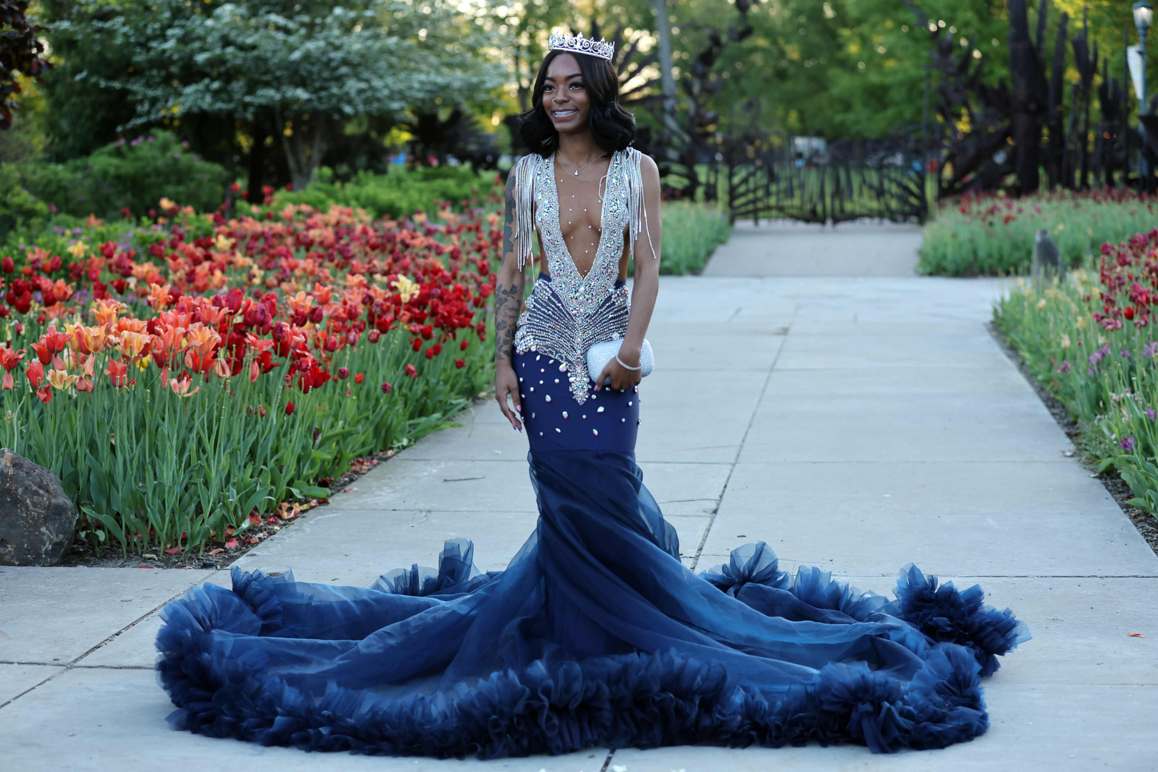 Euclid high school prom at the Cleveland Botanical Gardens, May 9, 2025 ...