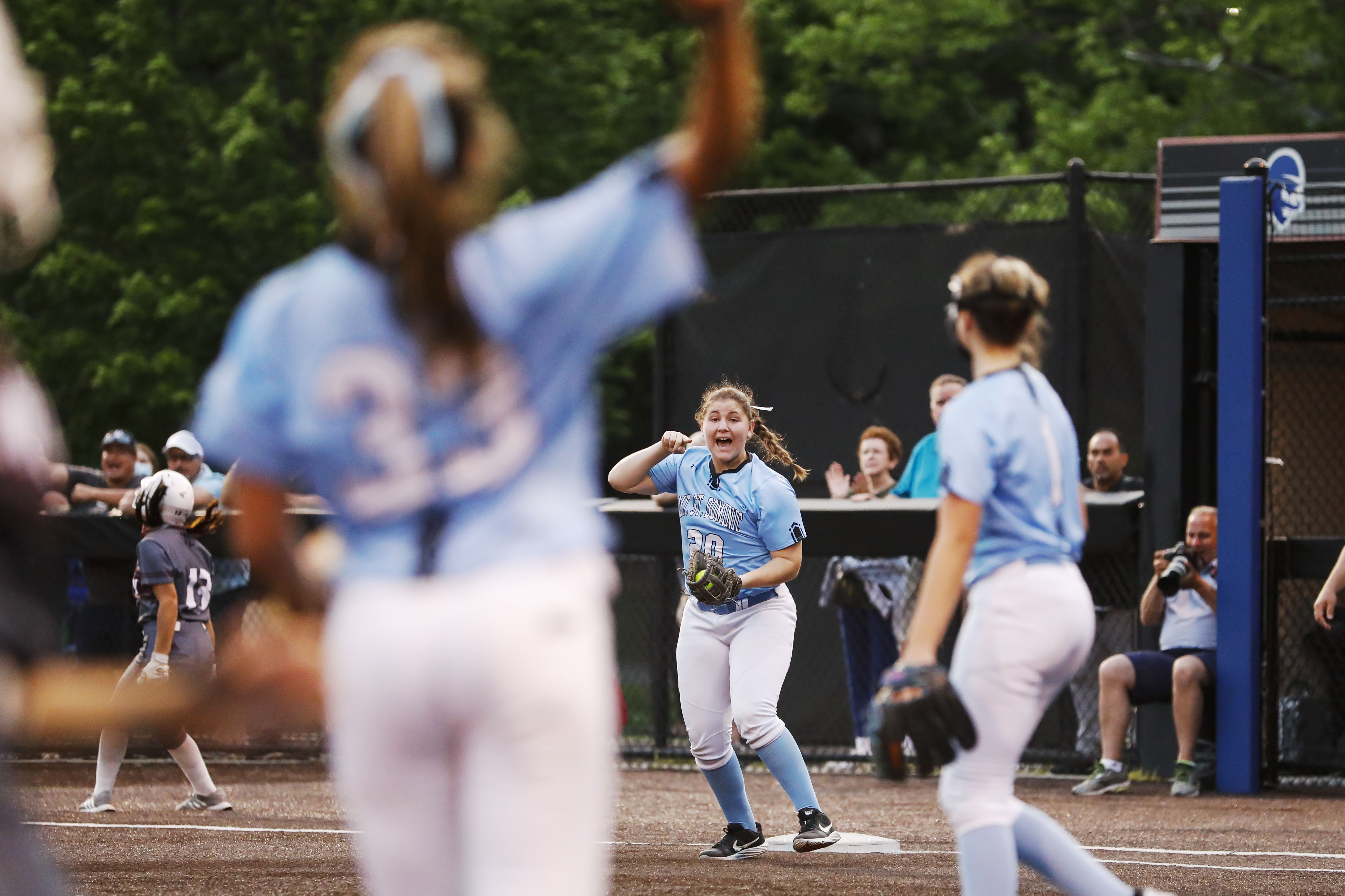 Softball: No. 2 Mount St. Dominic defeats No. 20 Nutley 3-2 with a walk ...