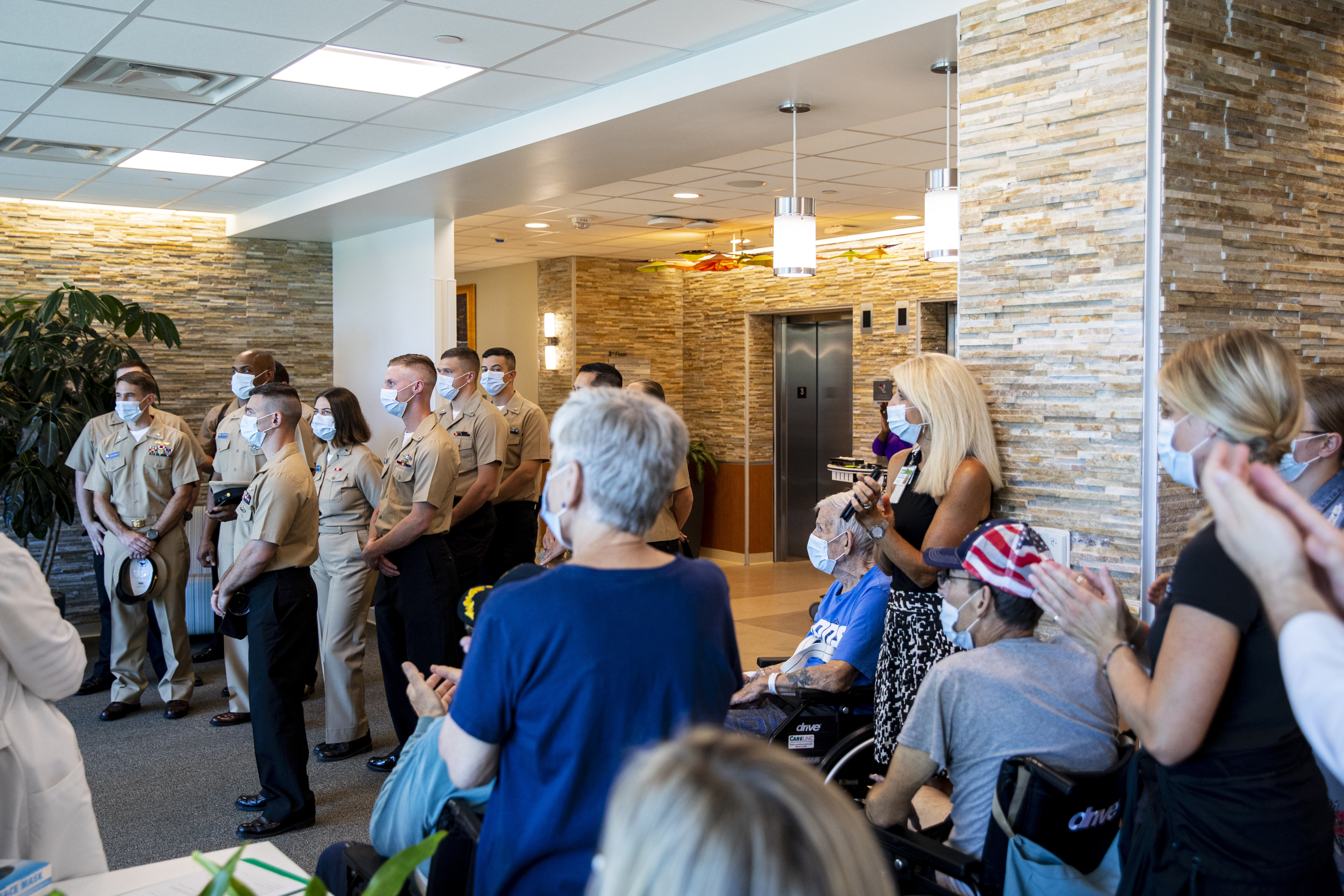 Navy sailors visit Mary Free Bed Rehabilitation Hospital - mlive.com