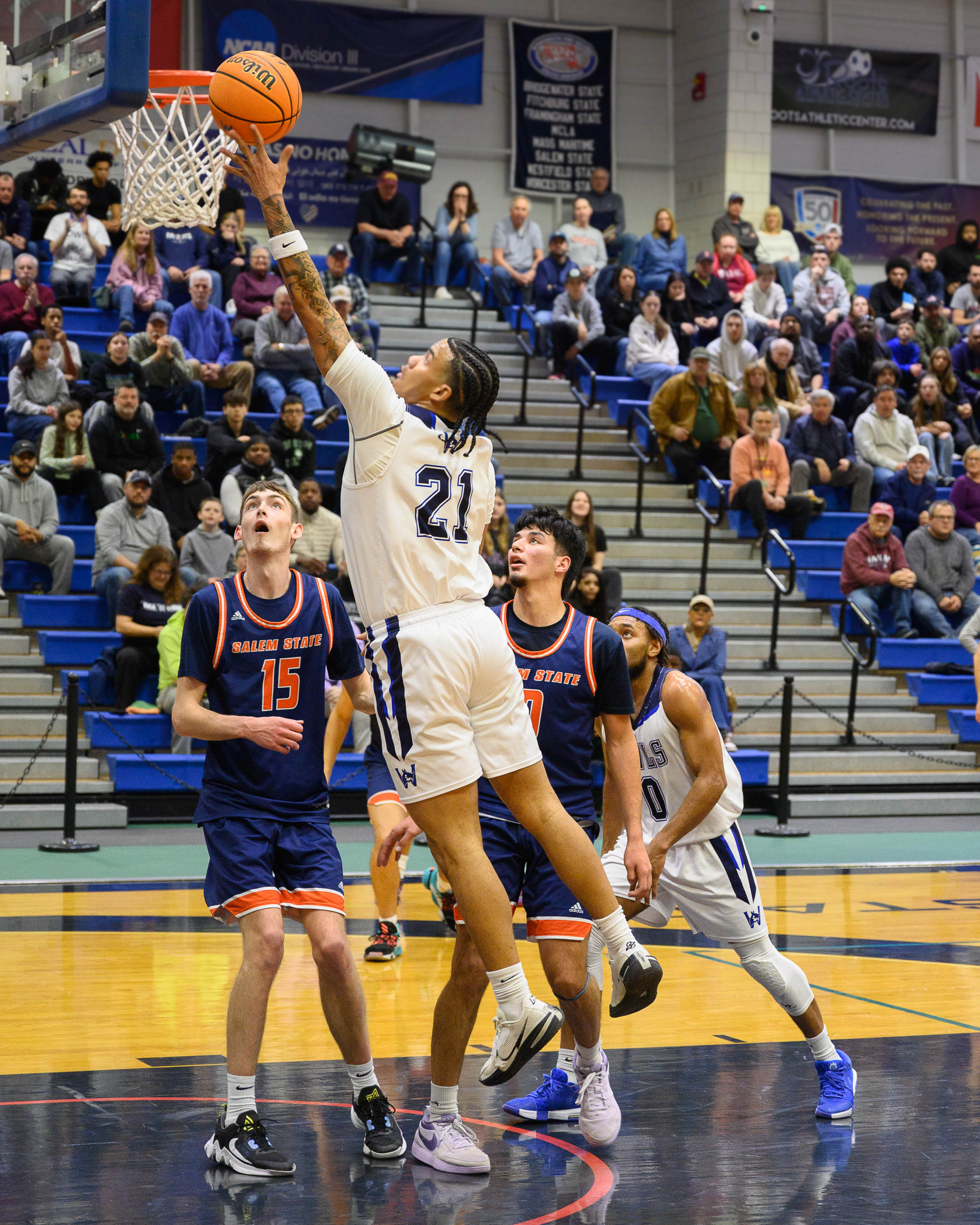 3-1-25 No. 1 Westfield State University vs. No. 2 Salem State - MASCAC ...