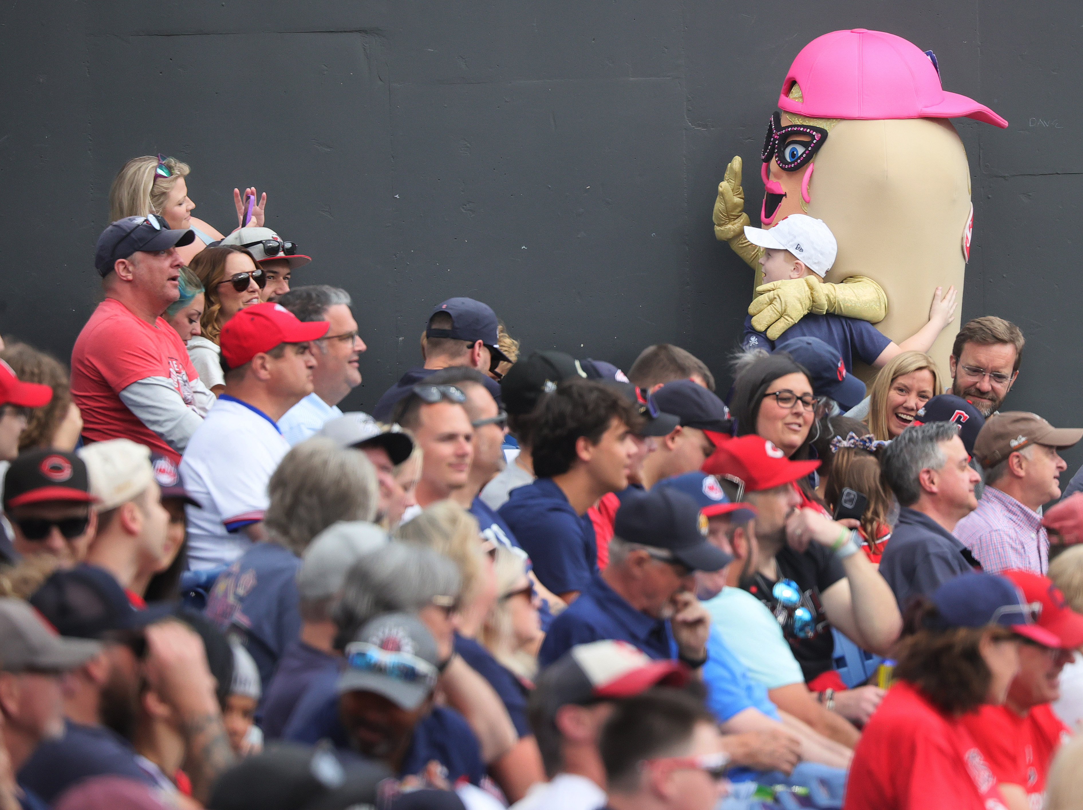 An evening at Progressive Field with the Cleveland Guardians’ Hot Dog ...