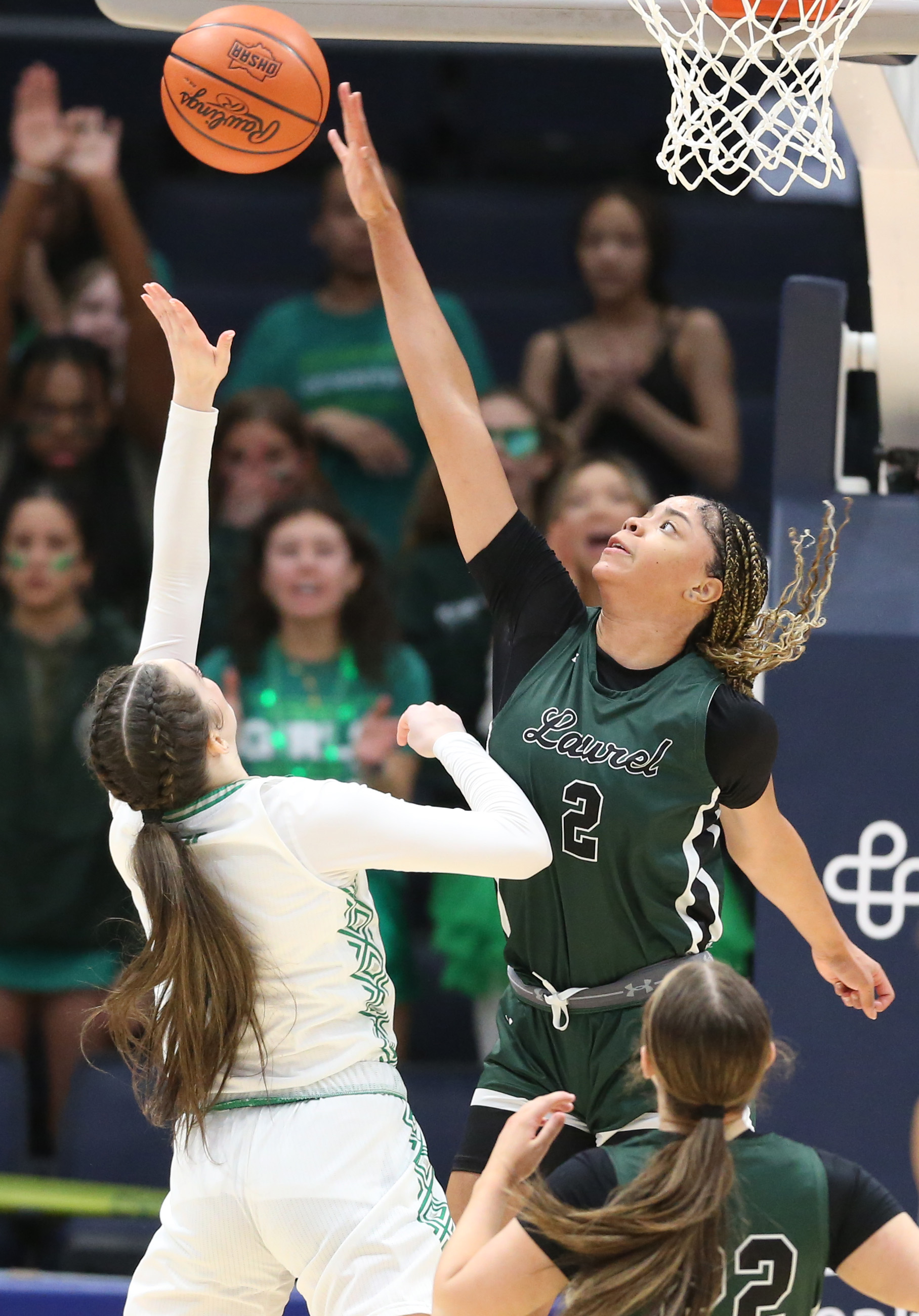 High school girls basketball D2 semifinal: Fairland vs. Laurel, March ...