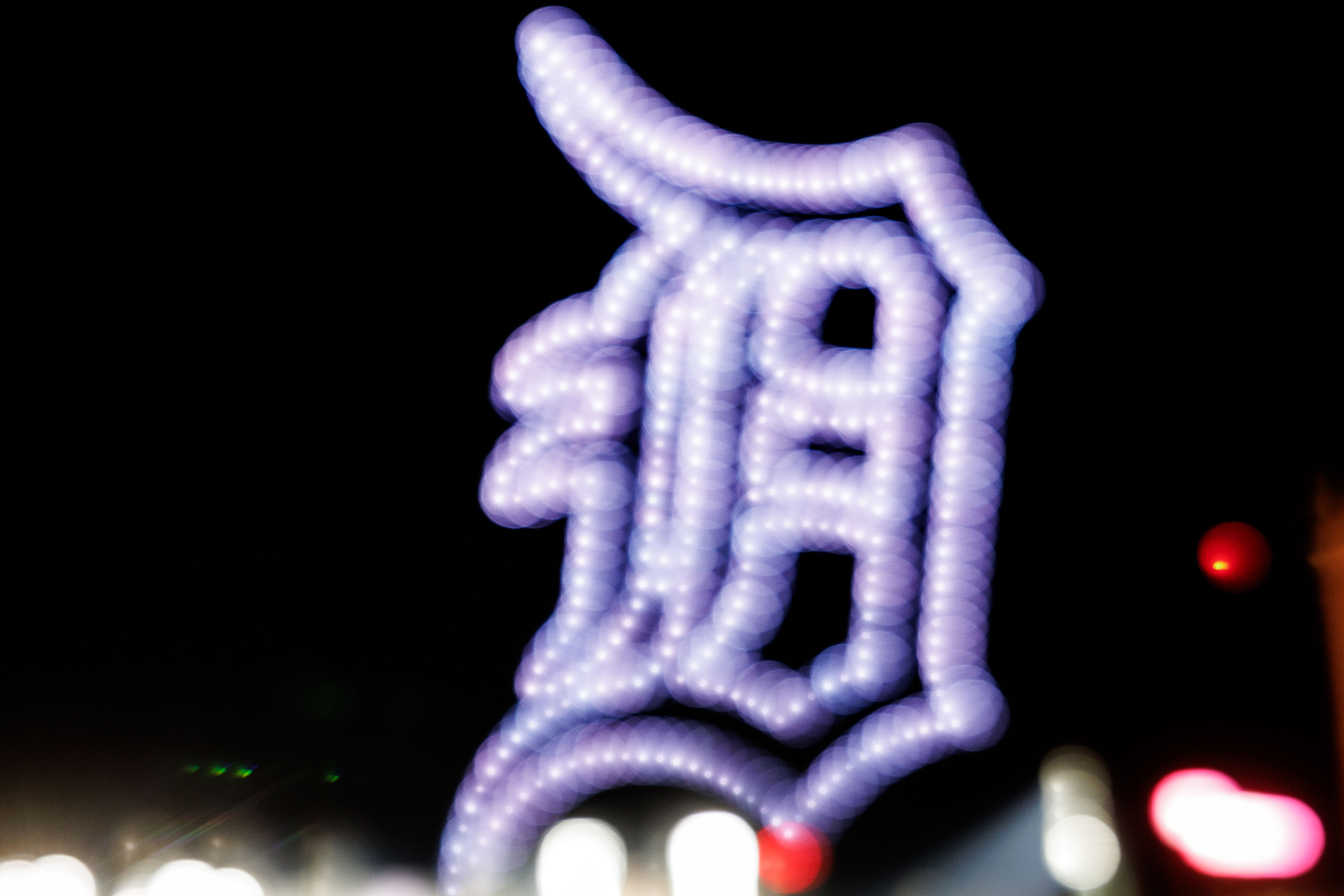 Tigers host free drone show for fans ahead of ALDS games in Detroit ...