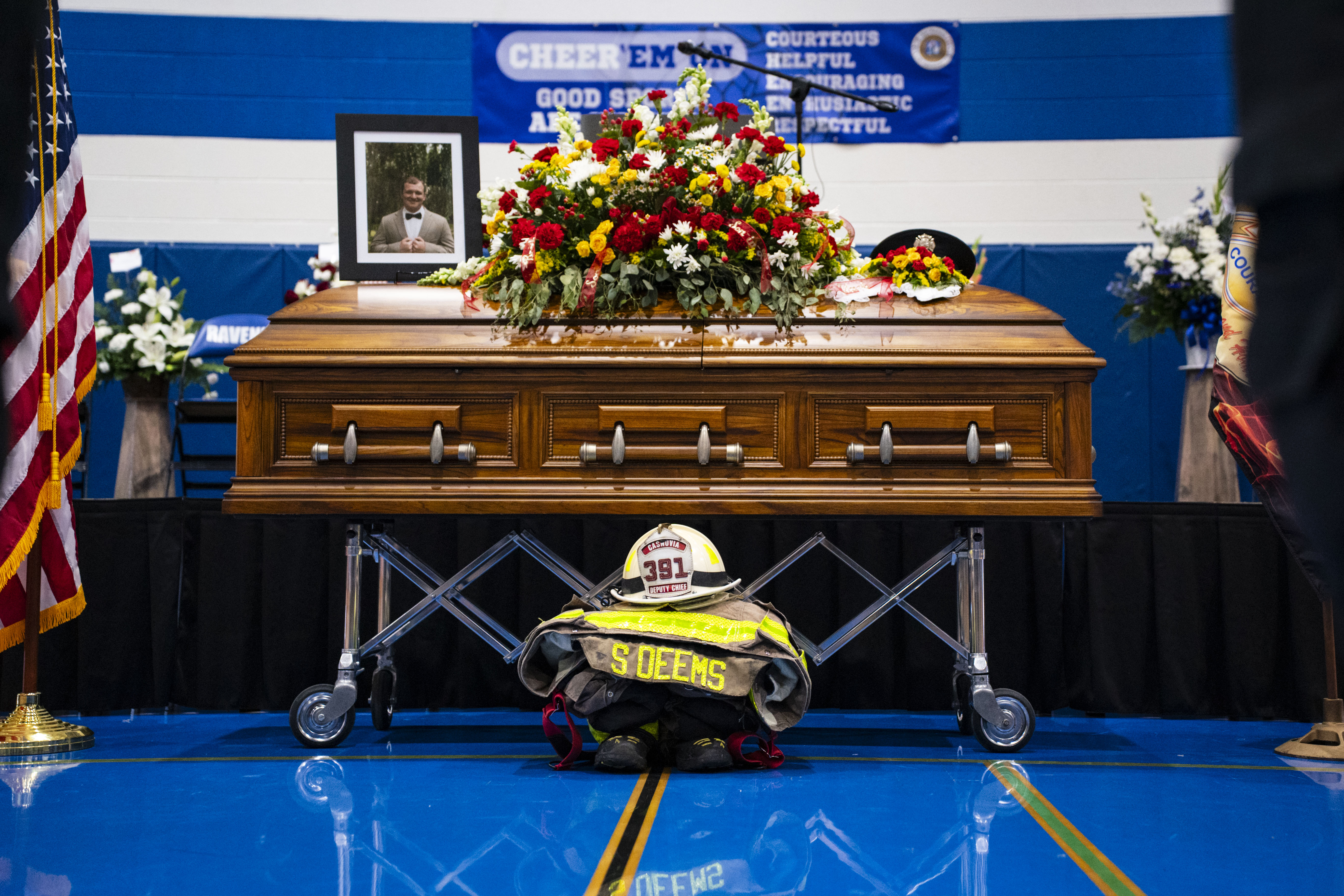 Funeral for late Casnovia Fire Department Deputy Fire Chief Sam Deems ...