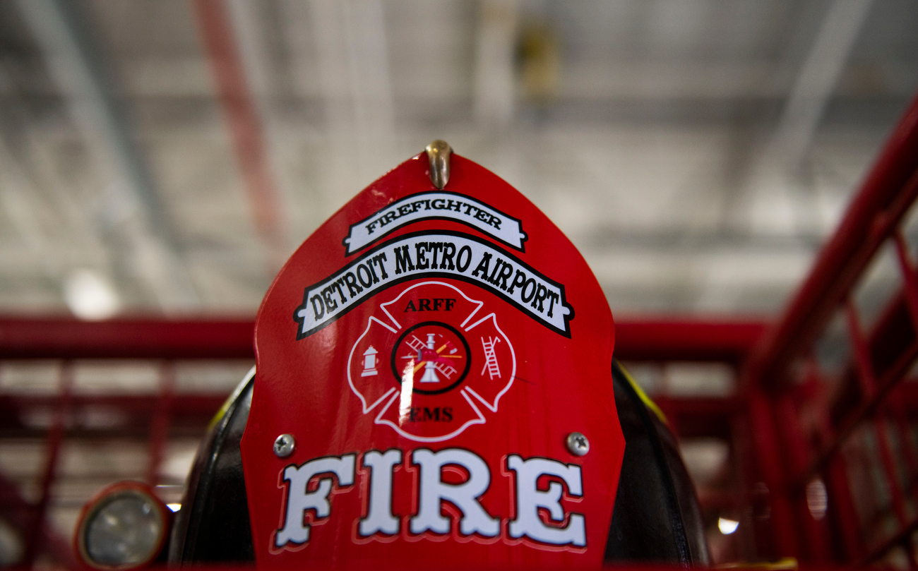 Detroit Metro Airport Fire Department take safety precautions following ...