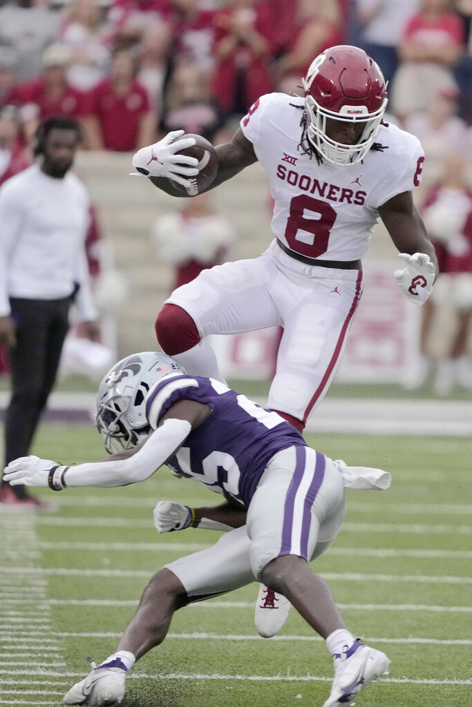 Oklahoma wide receiver Michael Woods II picked by the Cleveland Browns ...