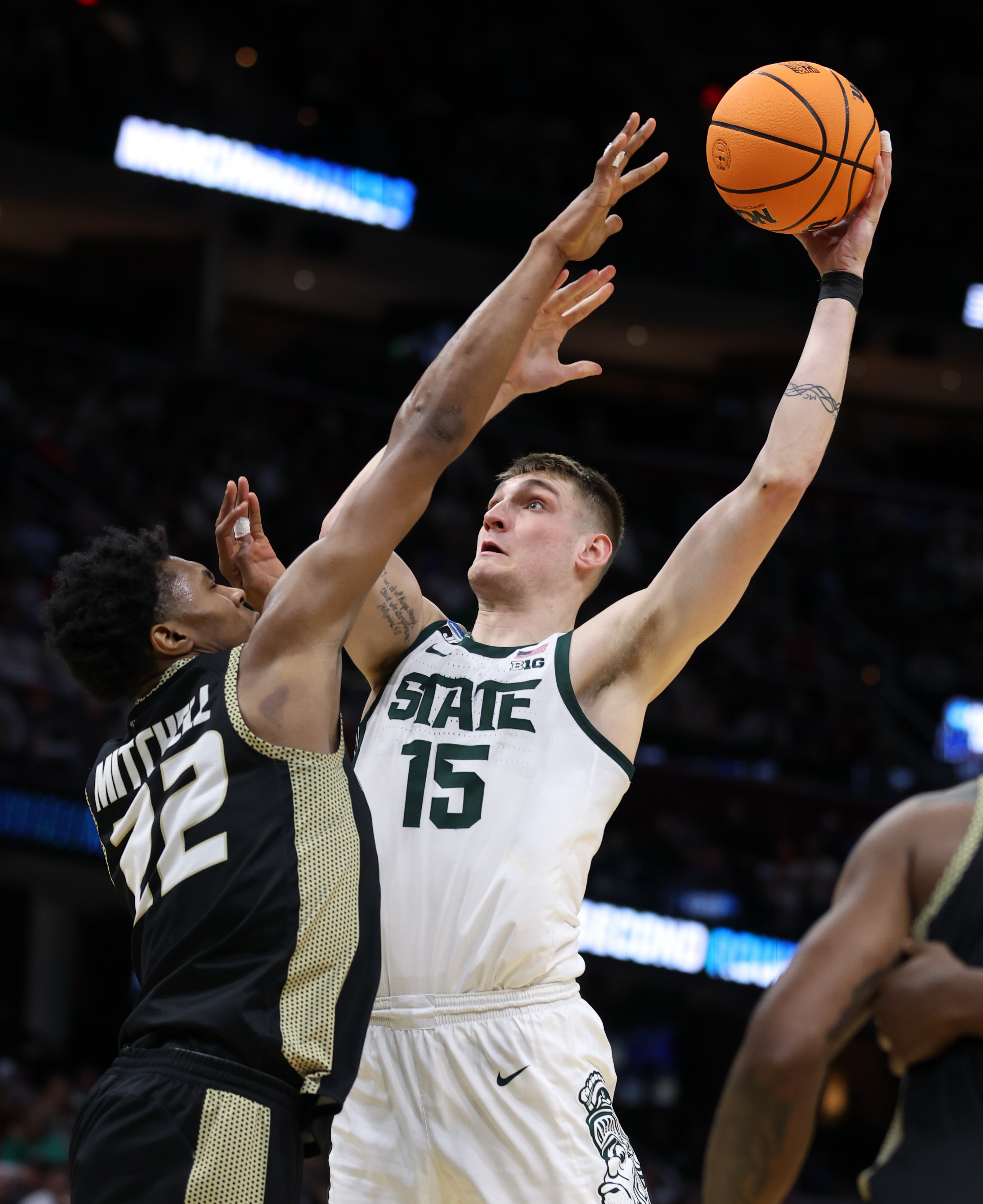 Michigan State Spartans vs. Bryant Bulldogs, first round, NCAA ...