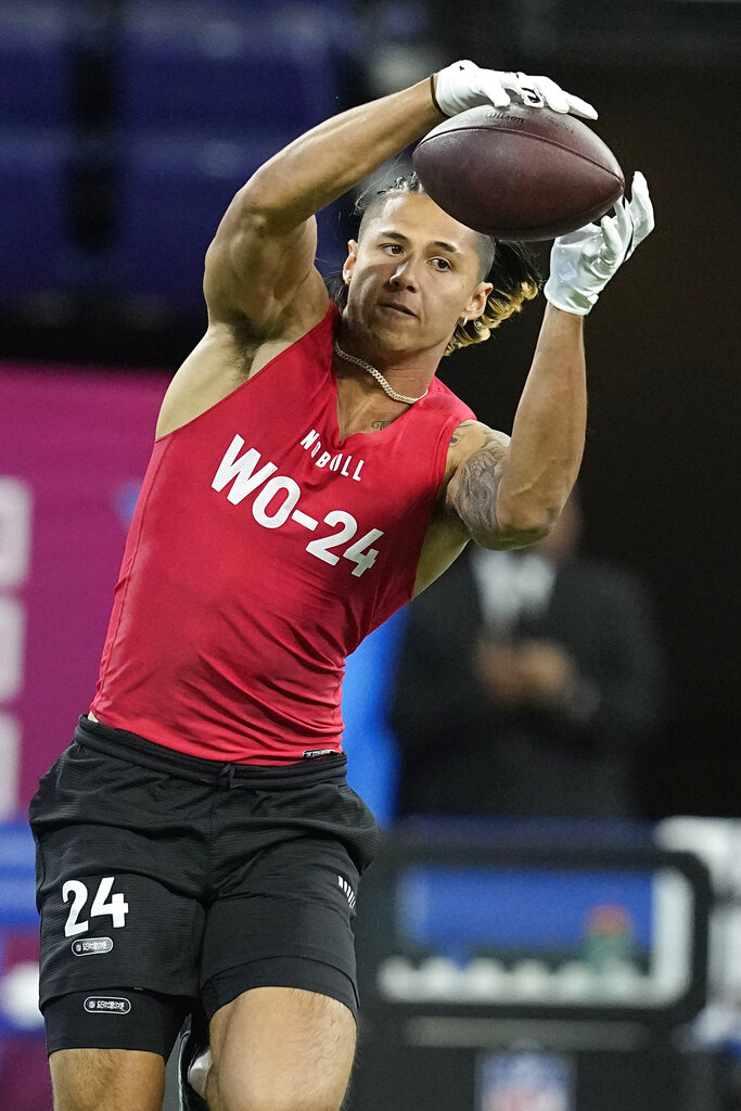 Cincinnati Bengals select WR Andrei Iosivas, Princeton, for their 206th ...