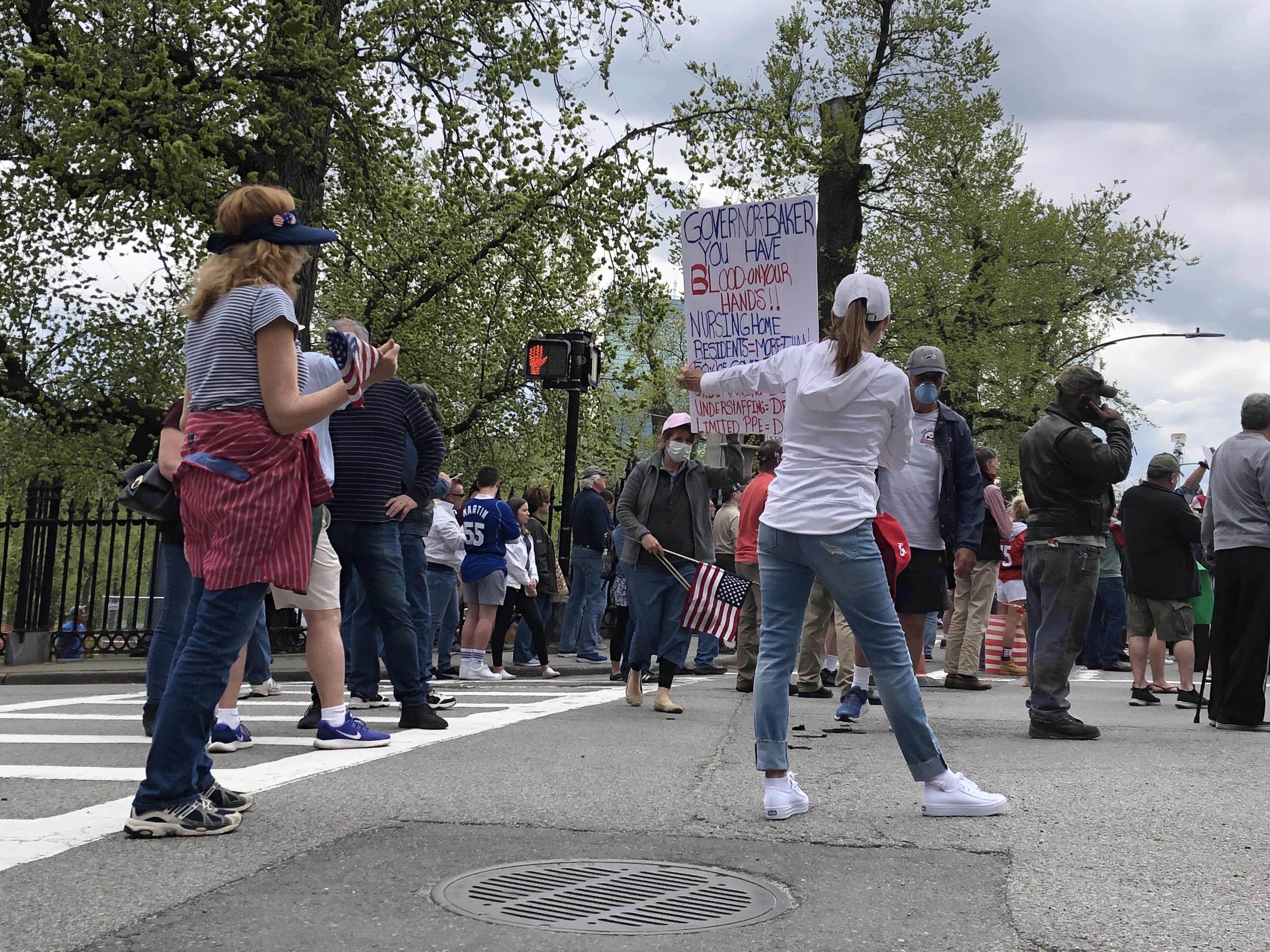 Massachusetts protesters pack Beacon Hill, calling for state to reopen ...