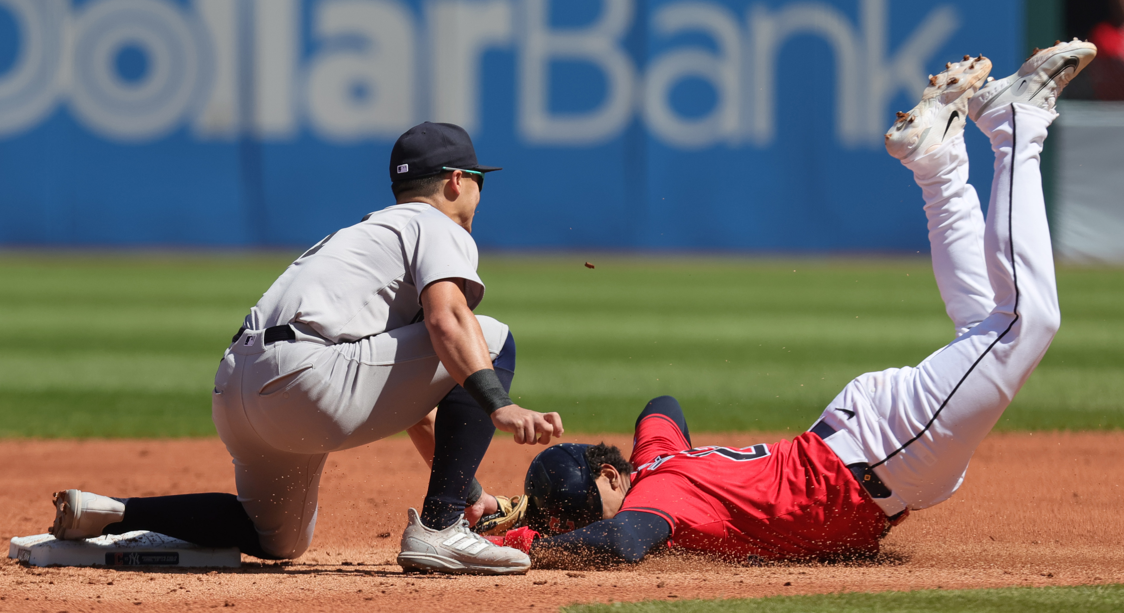 Cleveland Guardians vs. New York Yankees, game 1, April 13, 2024 ...