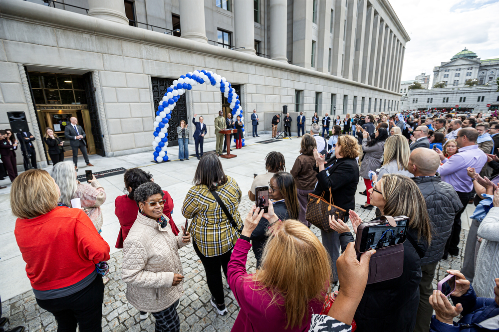 Renovated Forum Building ribbon cutting - pennlive.com