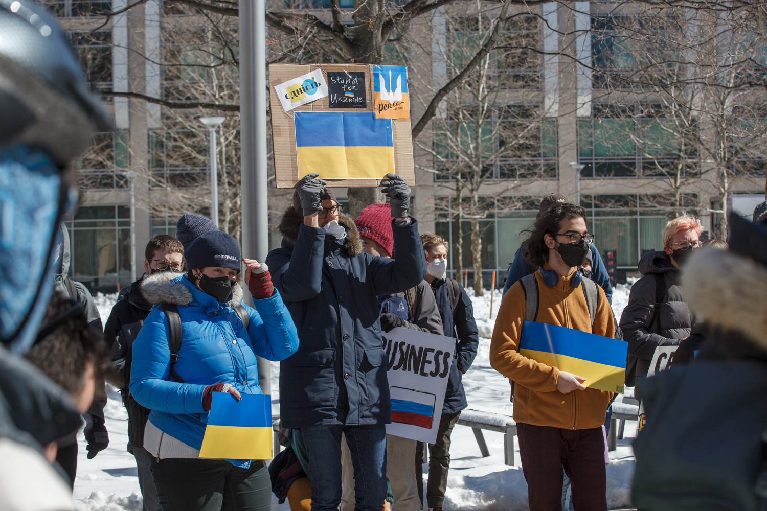 Ukraine invasion protest at MIT - masslive.com