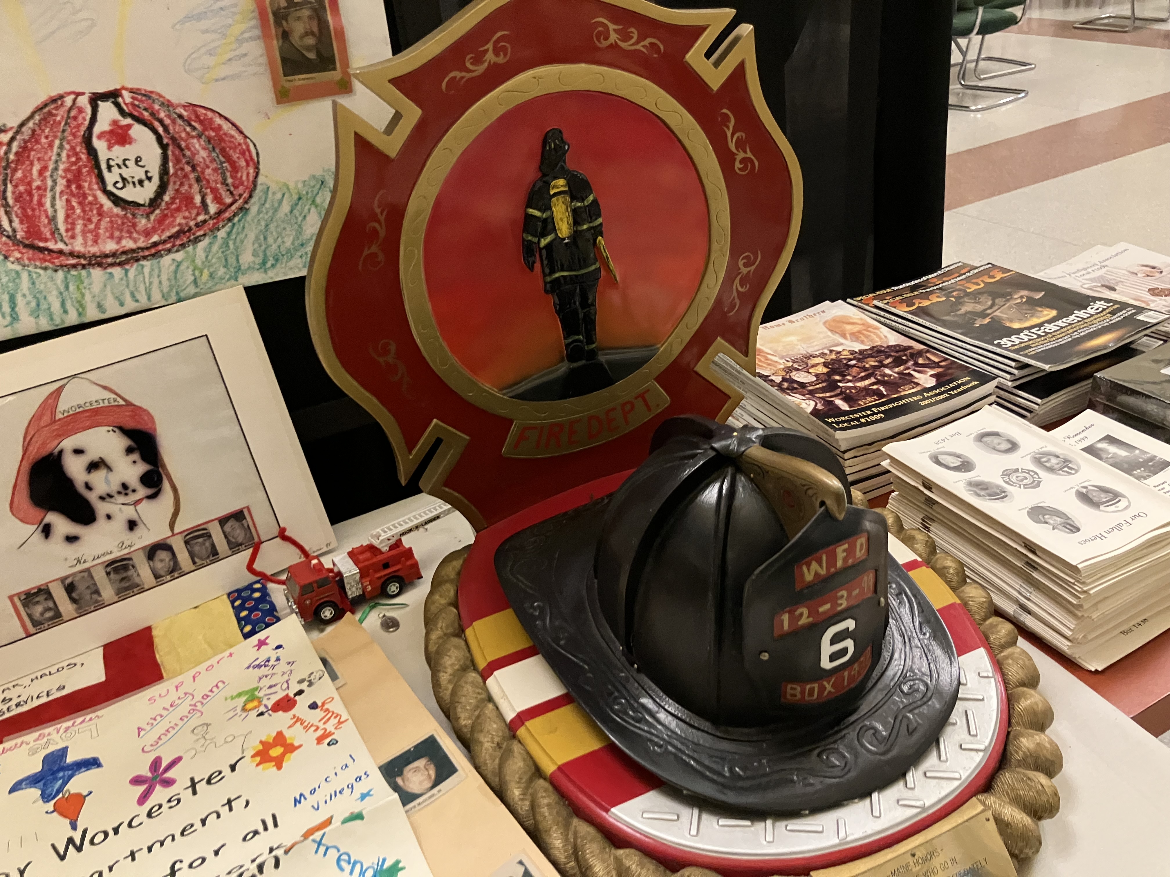 Worcester Cold Storage fire exhibit - masslive.com