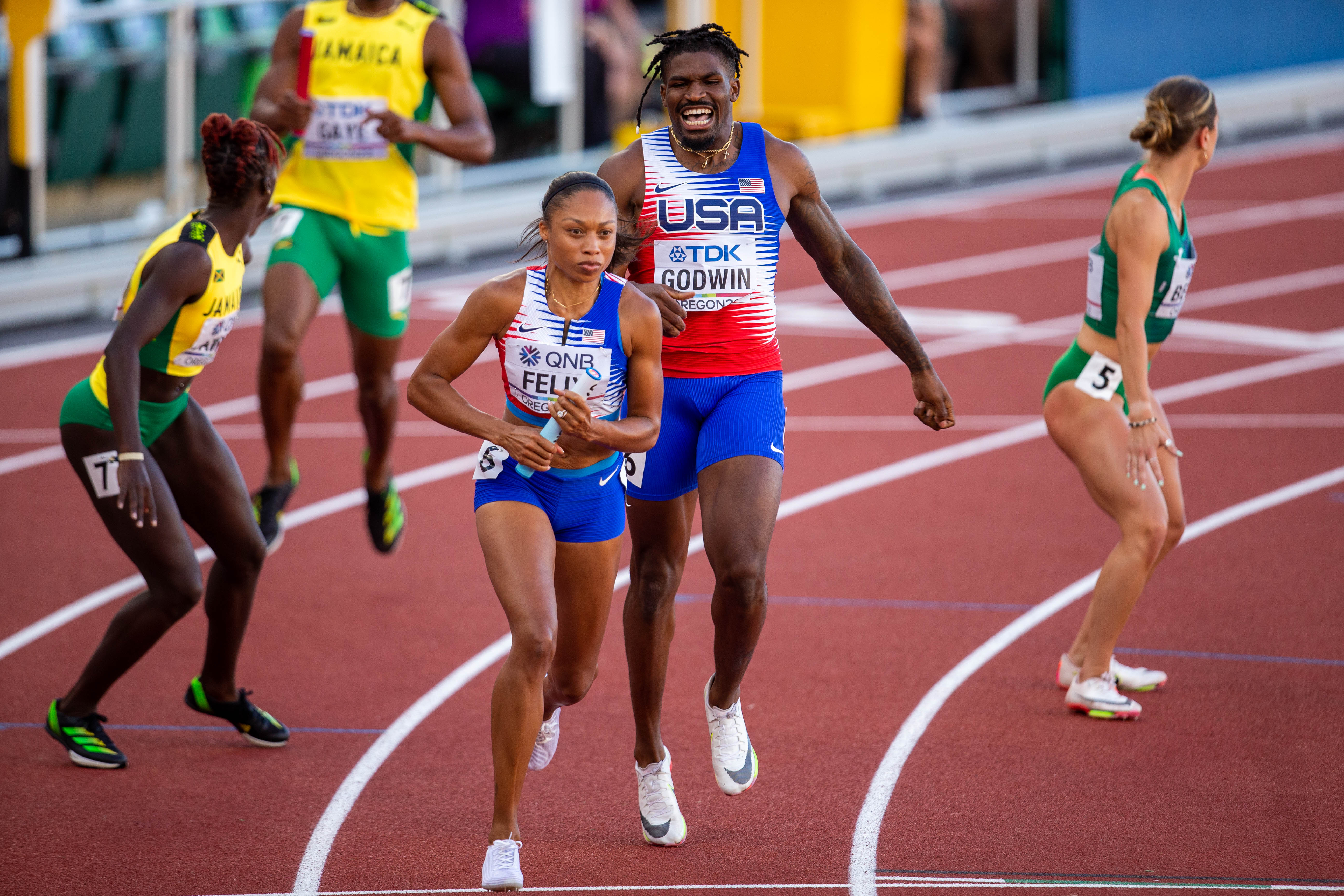 Athletes compete at World Athletics Championships in Eugene ...