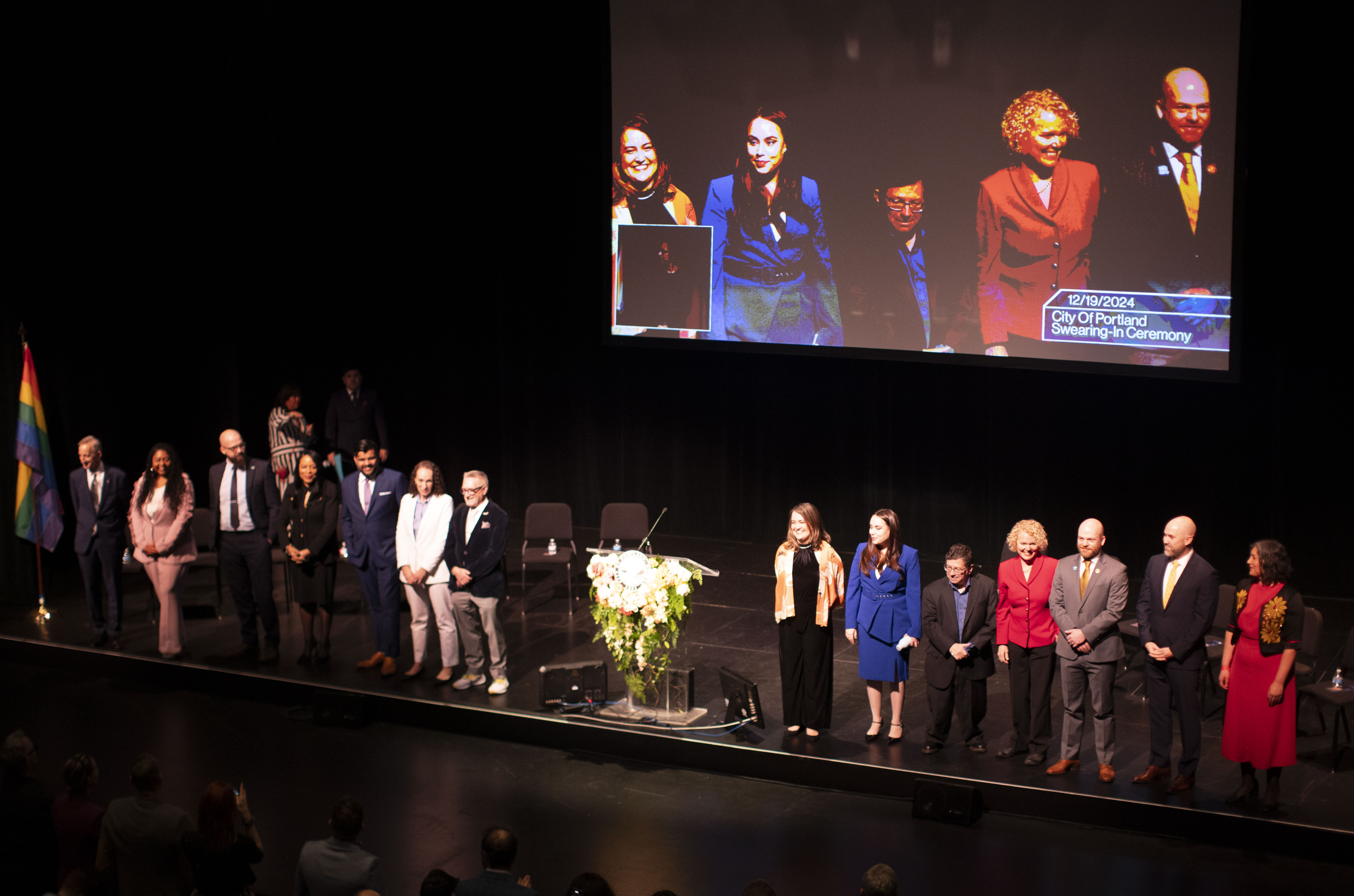 Portland mayor and city councilors swearing-in ceremony - oregonlive.com