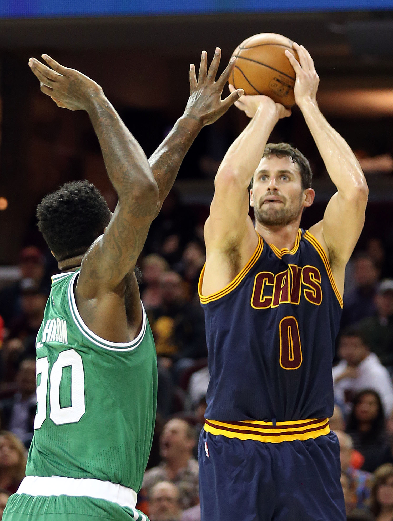 The history of forward Kevin Love with the Cleveland Cavaliers ...