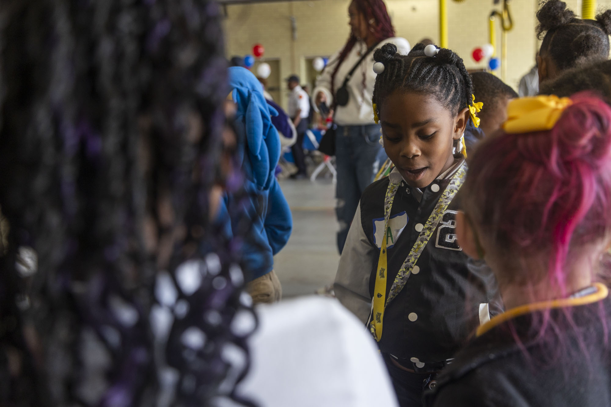 Flint Culture Center Academy 1st graders visit Flint Fire House 1 ...