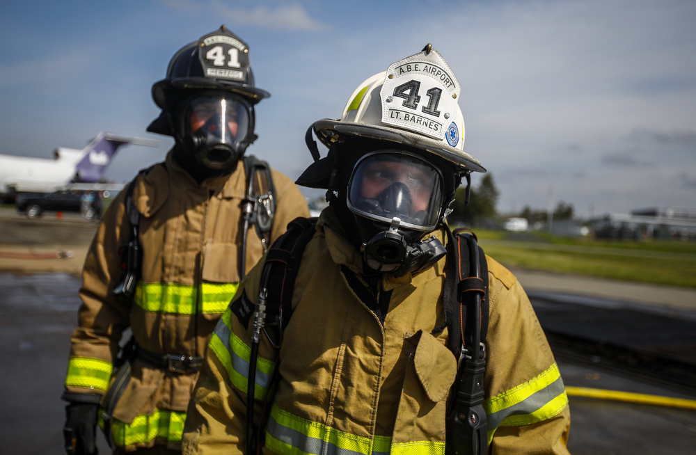 Fire training at Lehigh Valley International Airport - lehighvalleylive.com