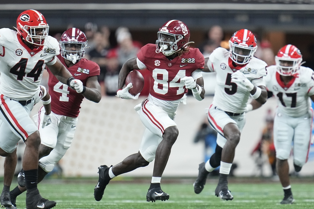 Alabama vs. Georgia in CFP national championship, Jan. 10, 2022 ...