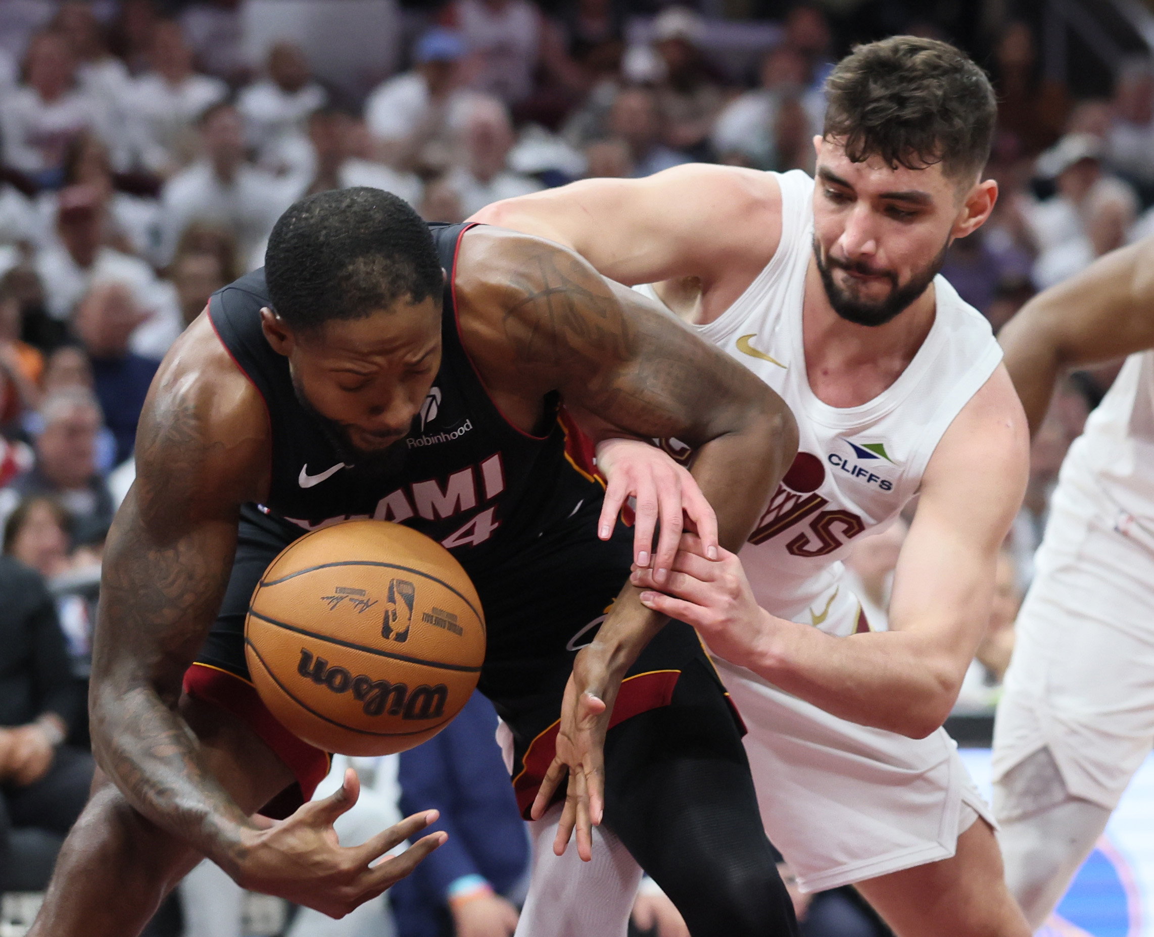 Cleveland Cavaliers vs. Miami Heat, Game 2 of NBA Playoffs, April 23 ...