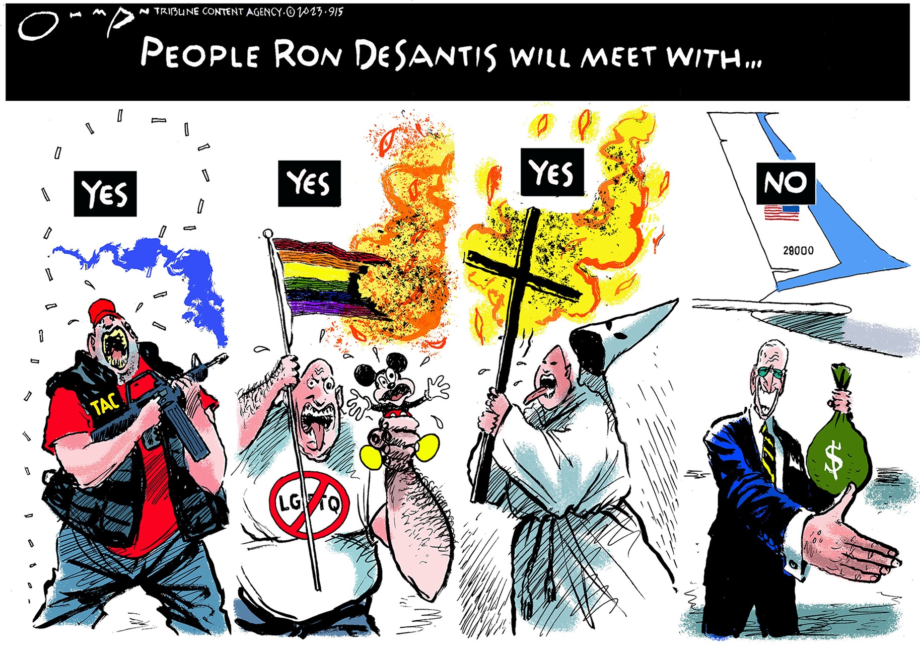 Editorial cartoons for Sept. 10, 2023 - cleveland.com