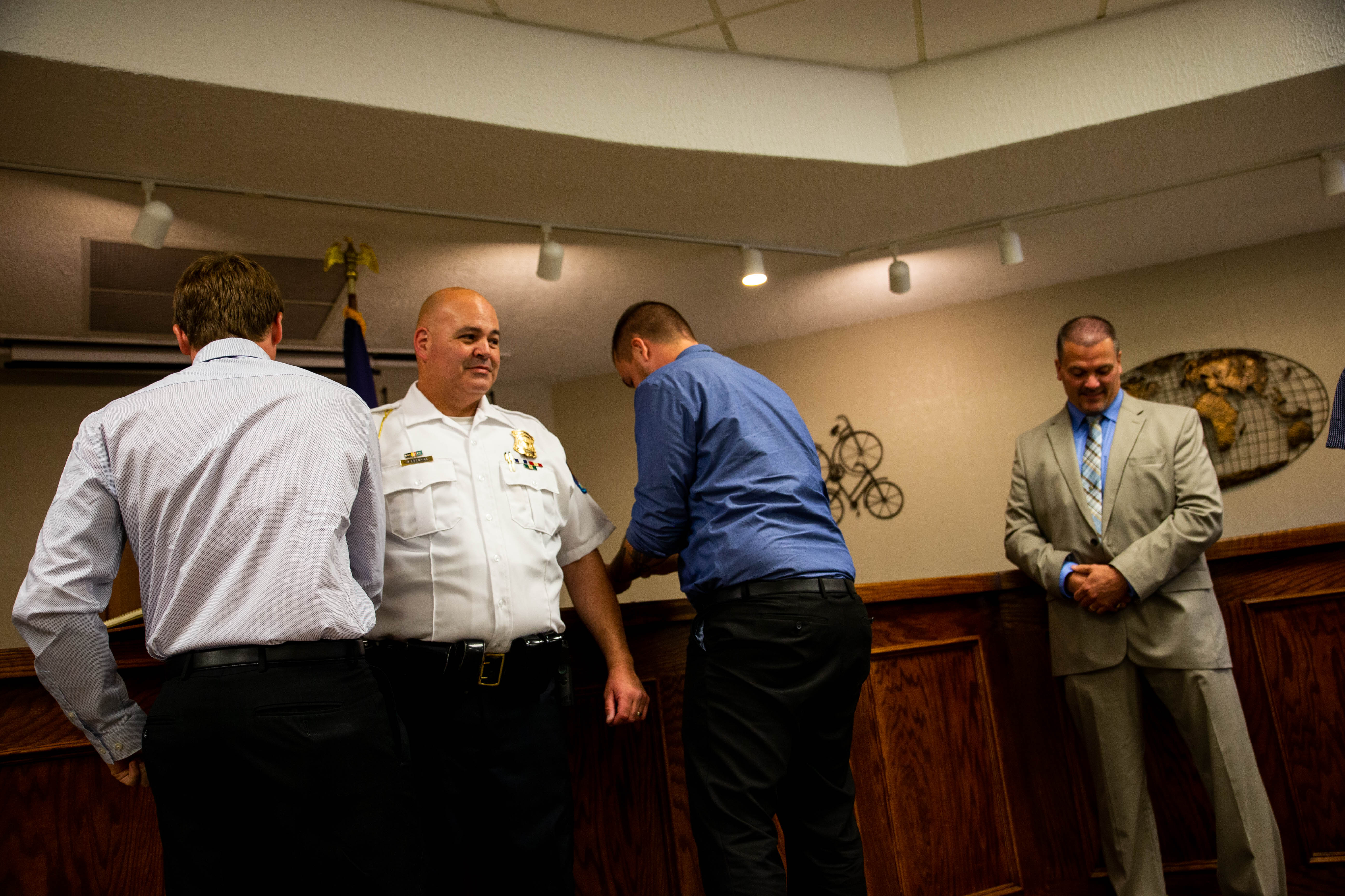 Davison Township inducts new chief of police during swearing-in ...