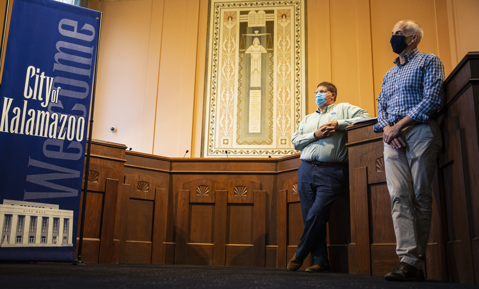 Kalamazoo city officials hold press conference after Proud Boys and ...