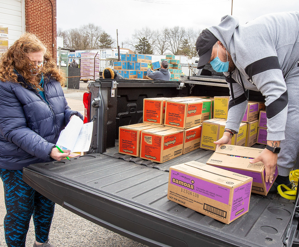 Girl Scout Cookie Mega Drop in Harrisburg - pennlive.com
