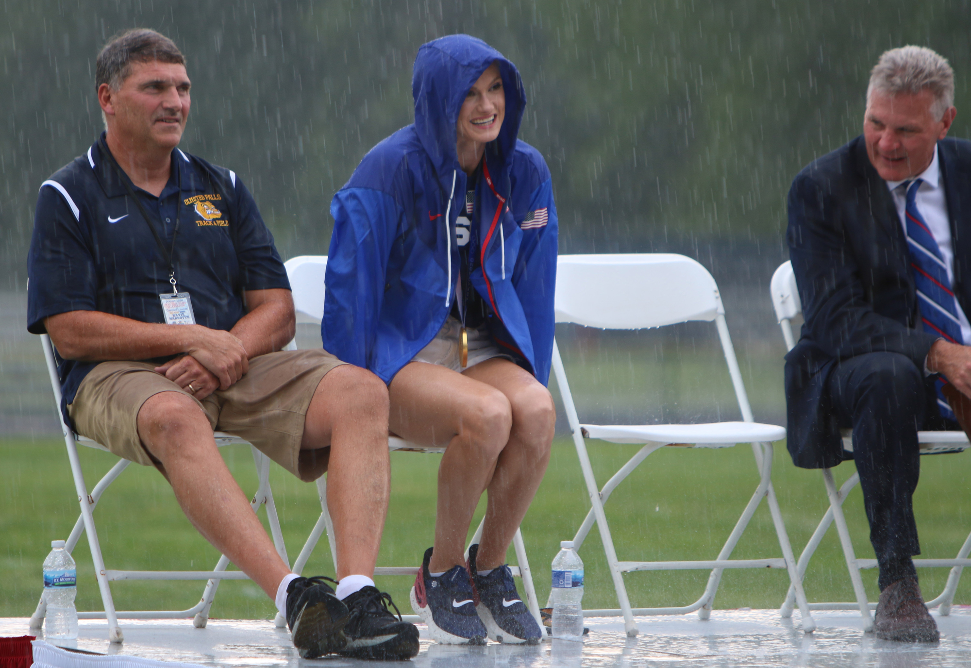 Olympic gold medalist Katie Nageotte visits Olmsted Falls HS ...