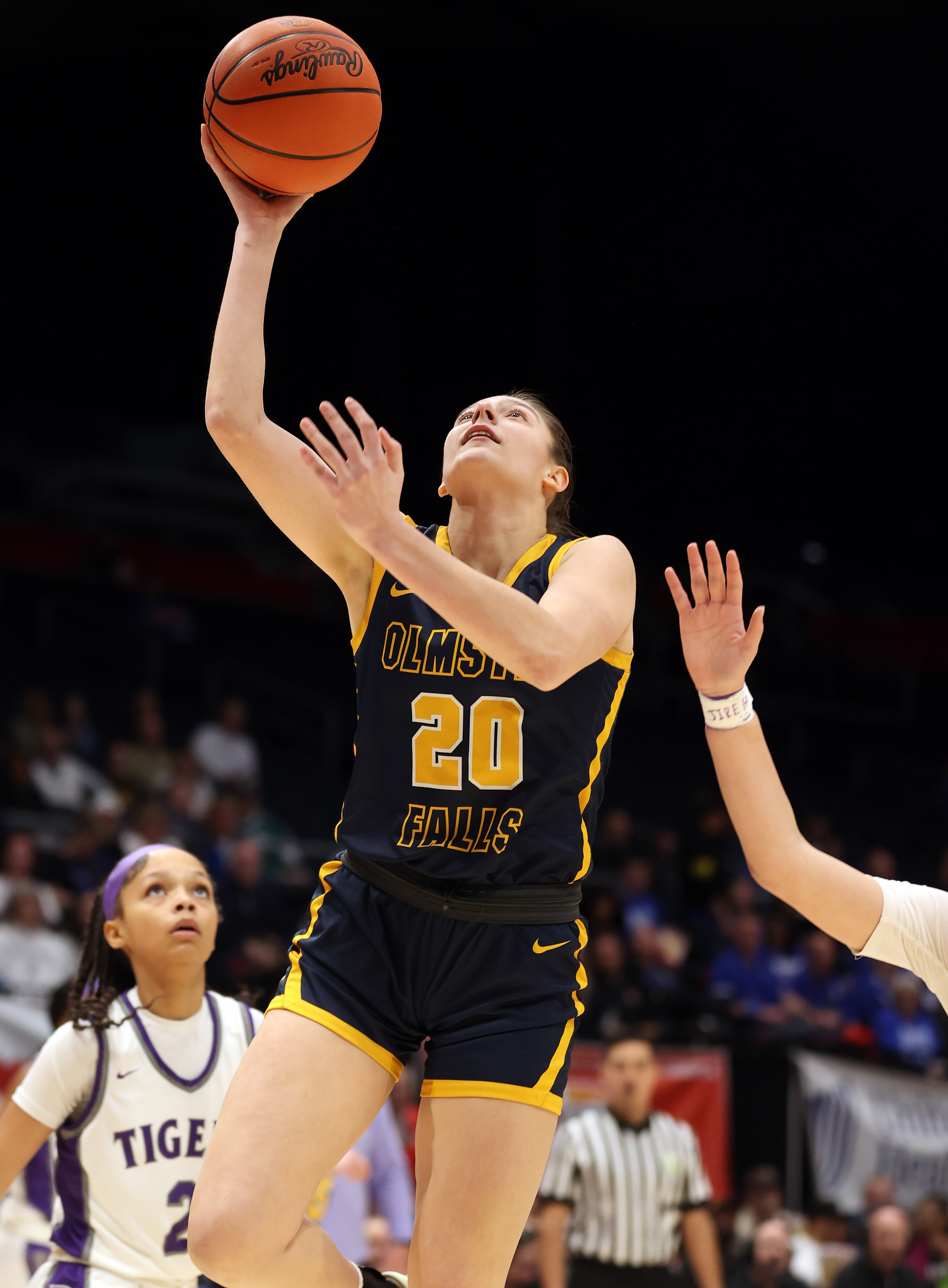OHSAA div. I girls state basketball semifinals: Olmsted Falls vs. Pickerington Central, March 10 ...