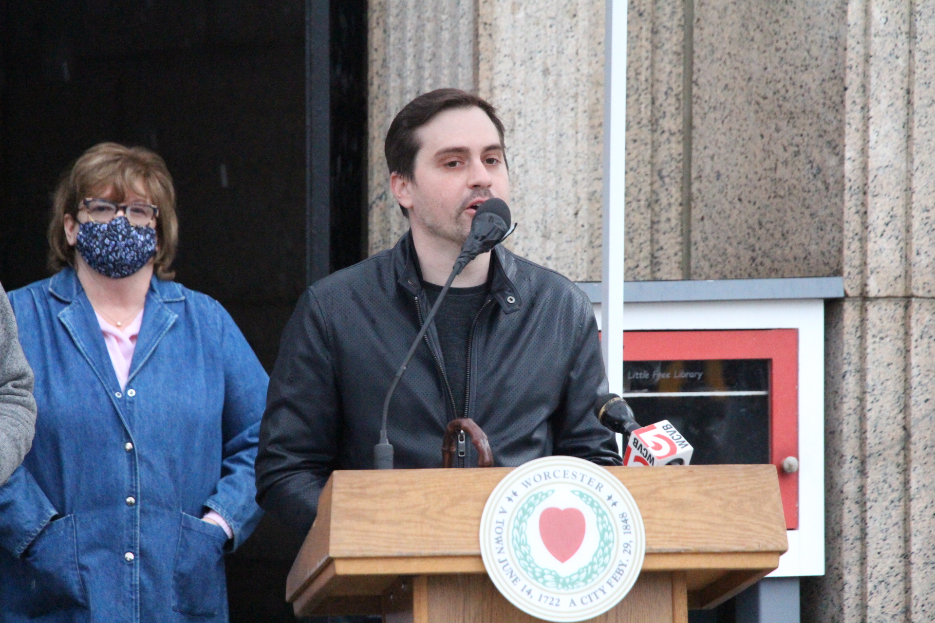 Worcester community gathers outside city hall to support Asian ...