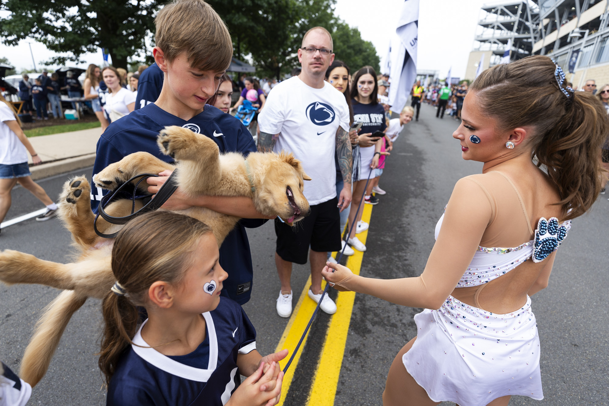 Penn State football faces in the crowd from Delaware game - pennlive.com