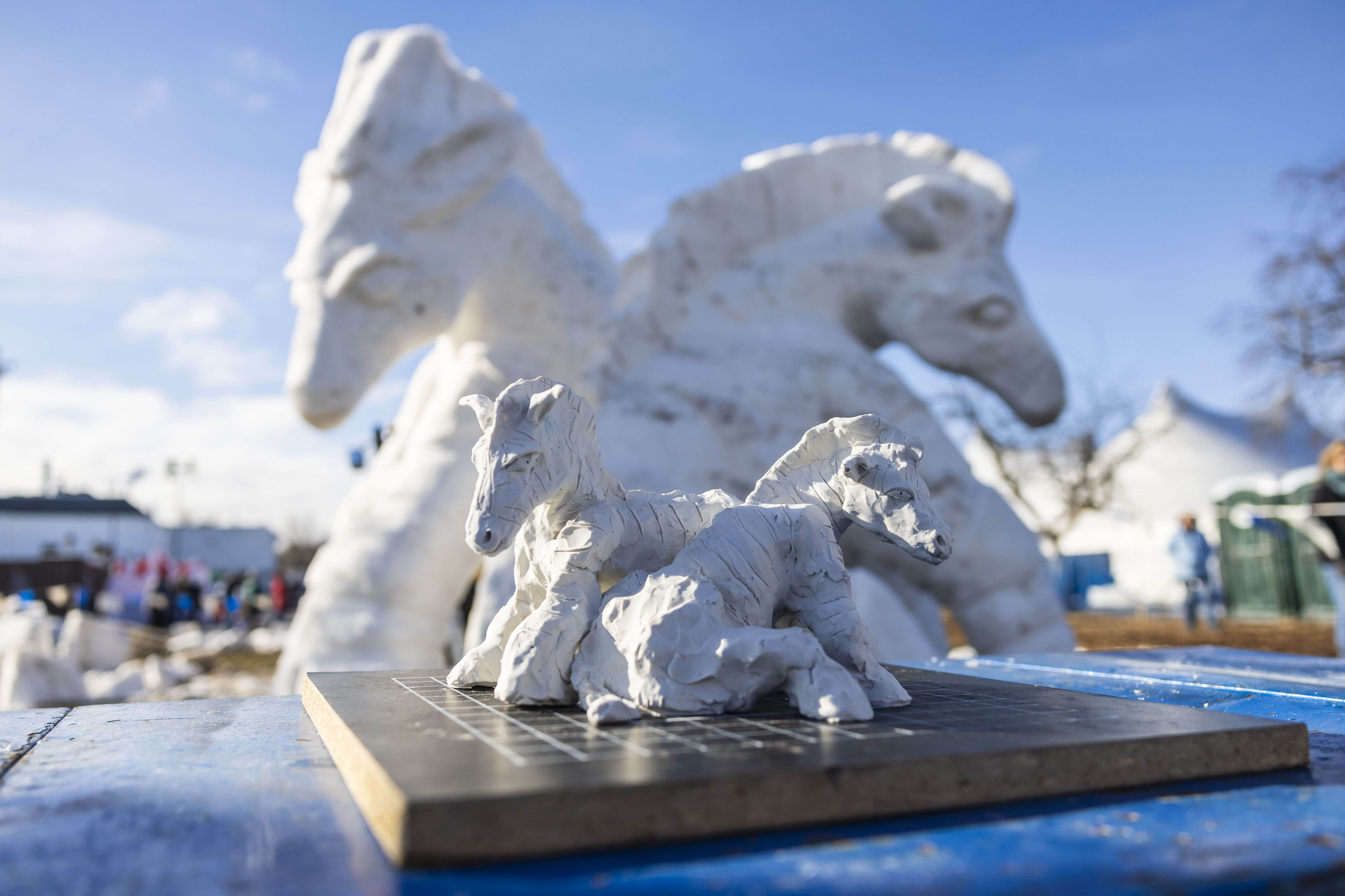 Zehnder’s Snowfest 2025 welcomes thousands to see finished sculptures ...