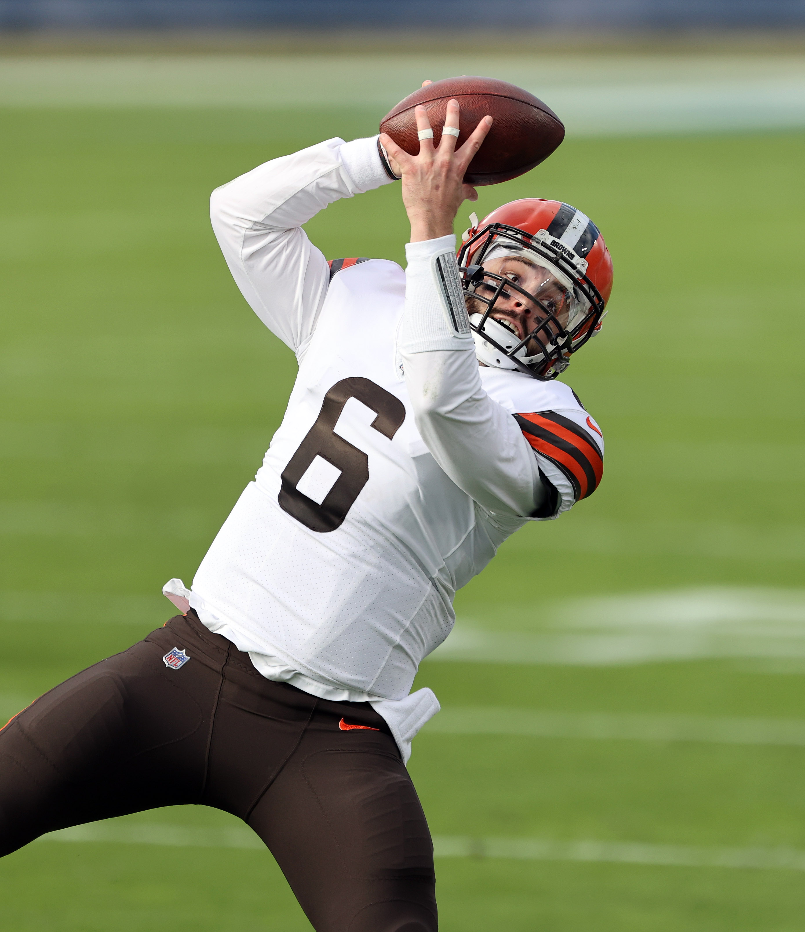 Cleveland Browns Baker Mayfield vs. Tennessee Titans, December 6, 2020 ...