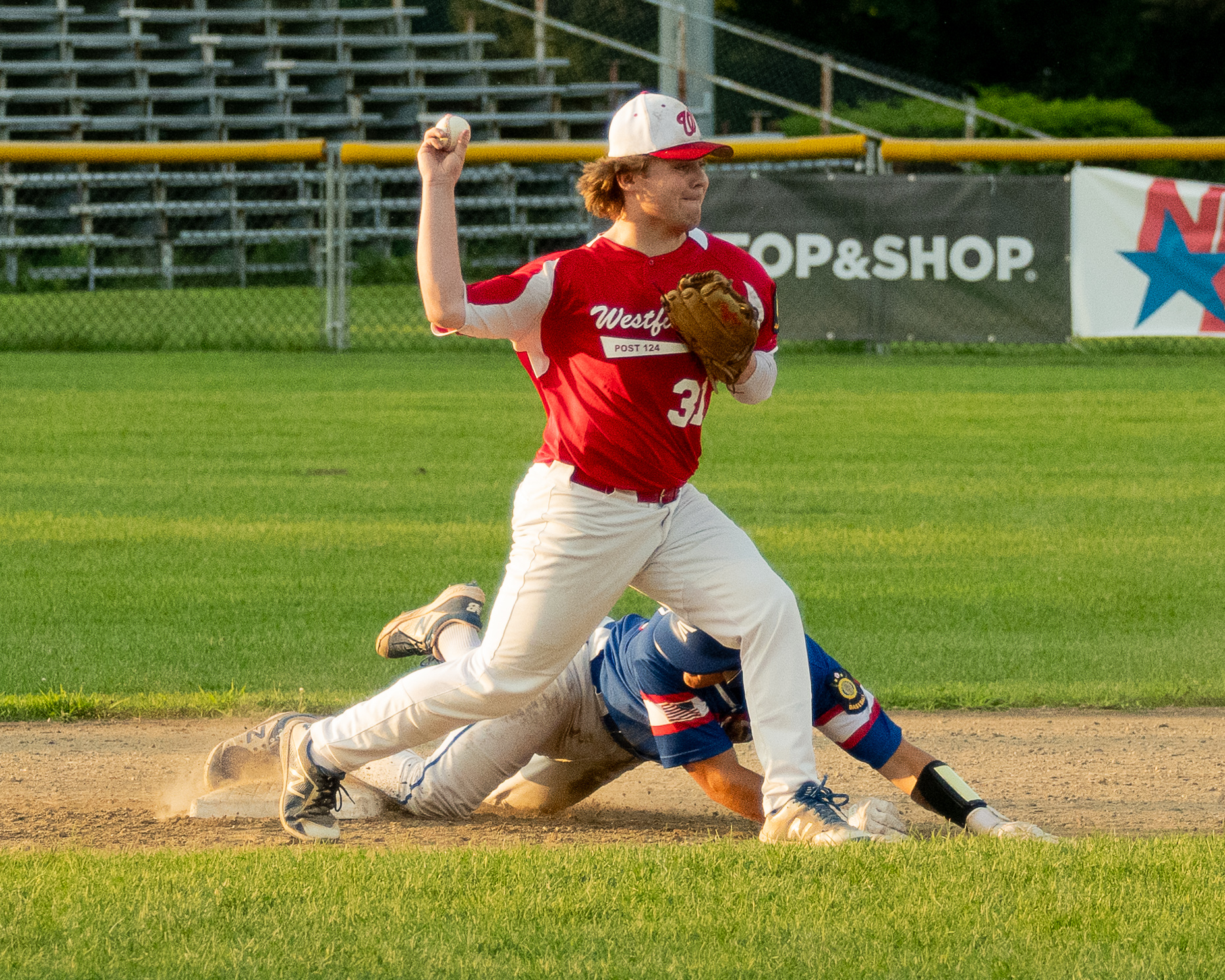 Westfield vs. West Springfield Legion Baseball playoff semifinal ...