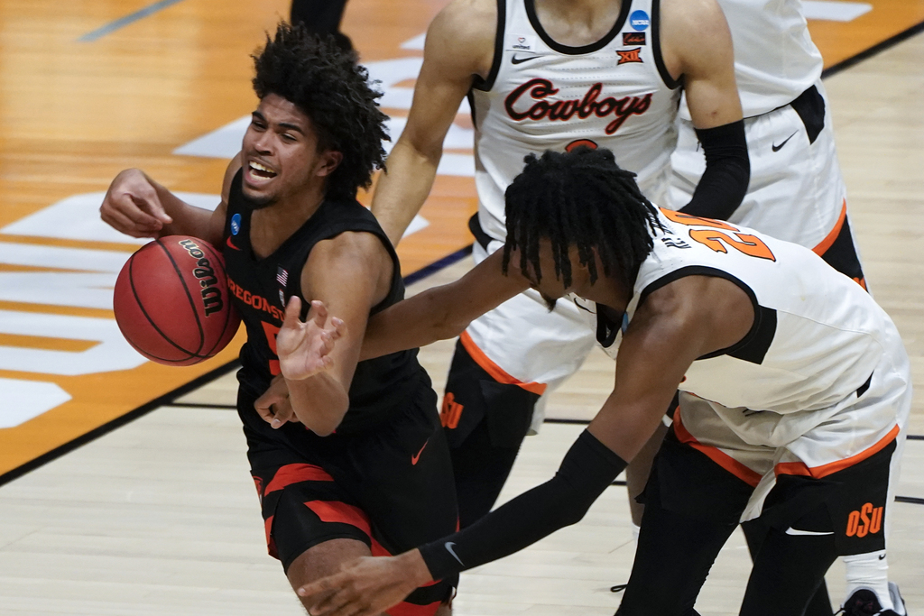 Oregon State men's basketball vs. Oklahoma State at NCAA Tournament ...