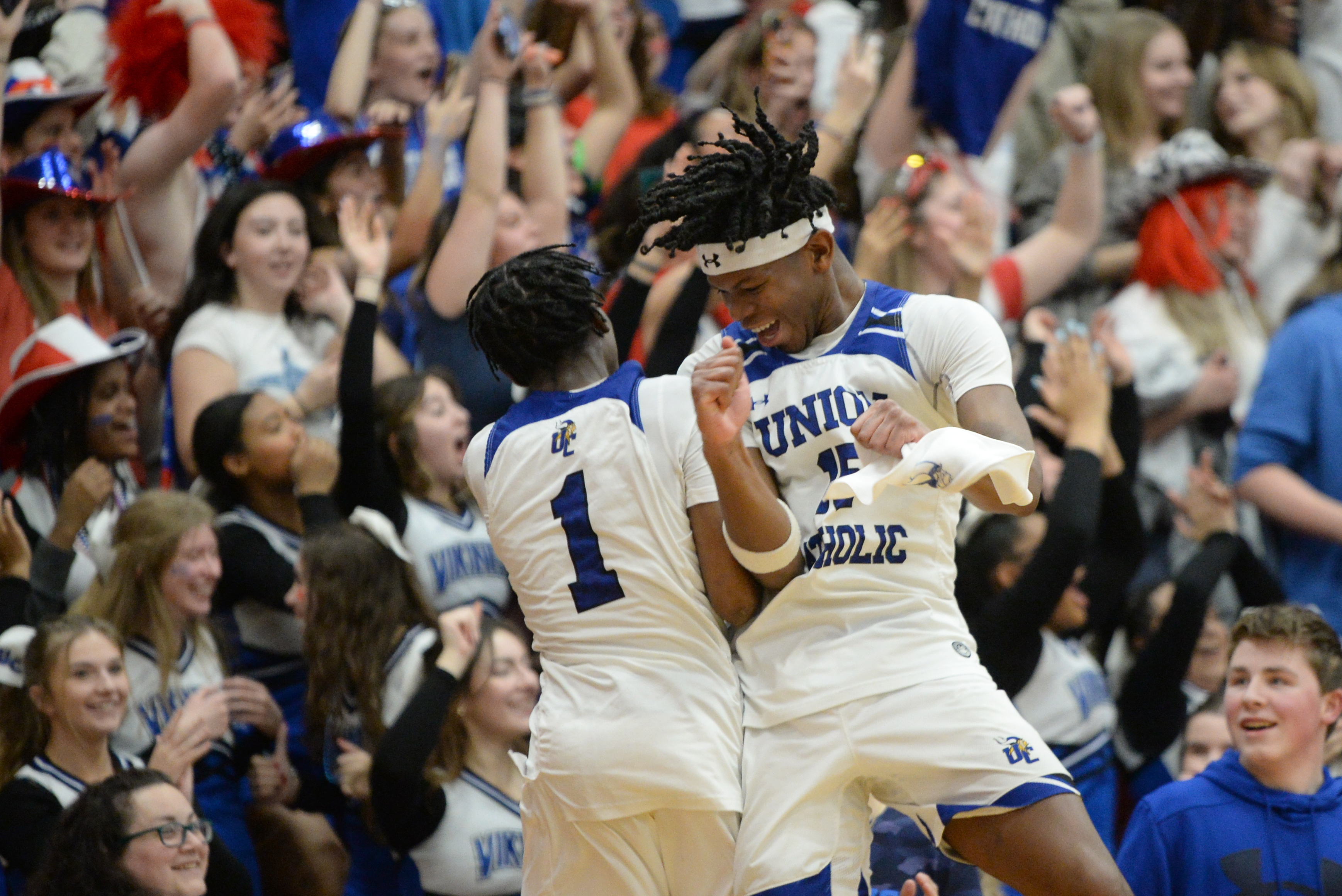 Union Catholic vs. St. Joseph (Met.) boys basketball, South Jersey Non ...