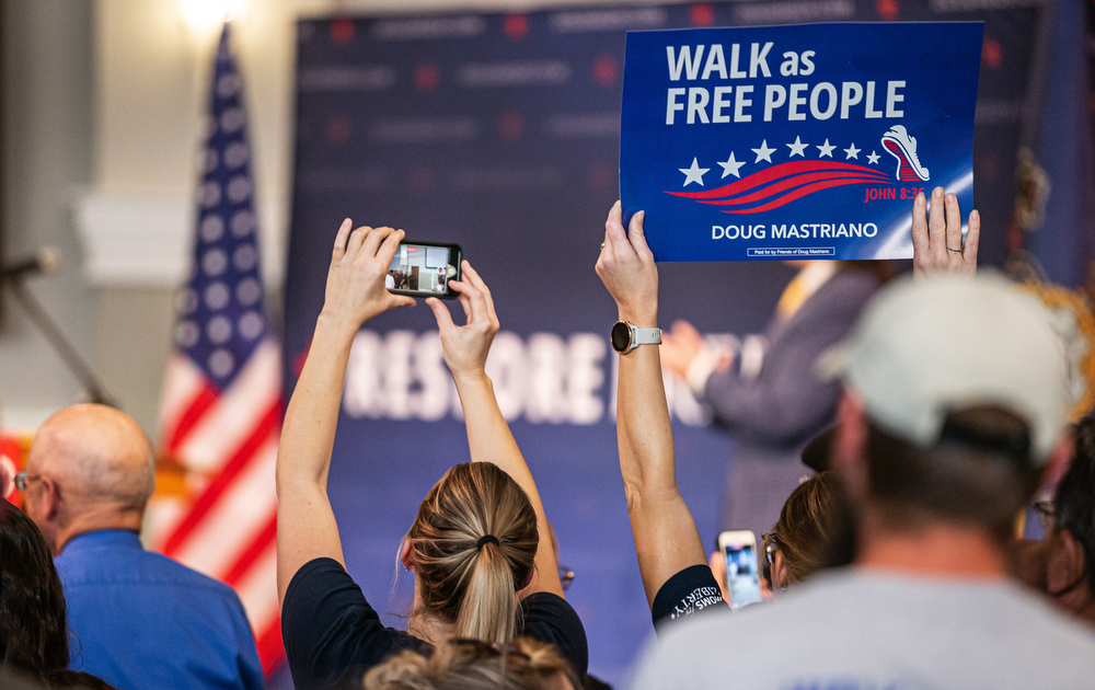 Doug Mastriano rally at Legacy Faith Church - pennlive.com