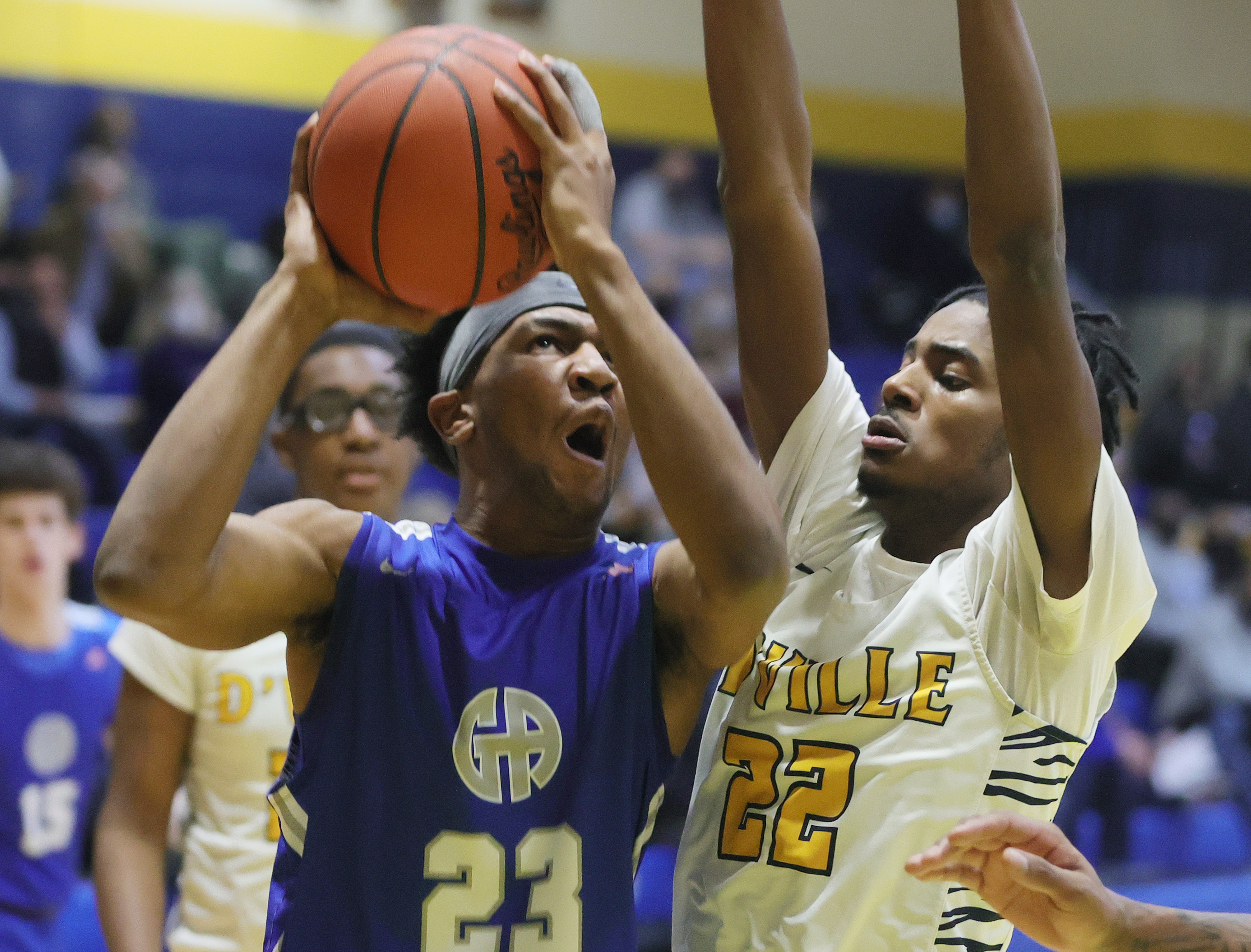 Gilmour Academy vs. Warrensville Heights boys basketball playoff, March ...