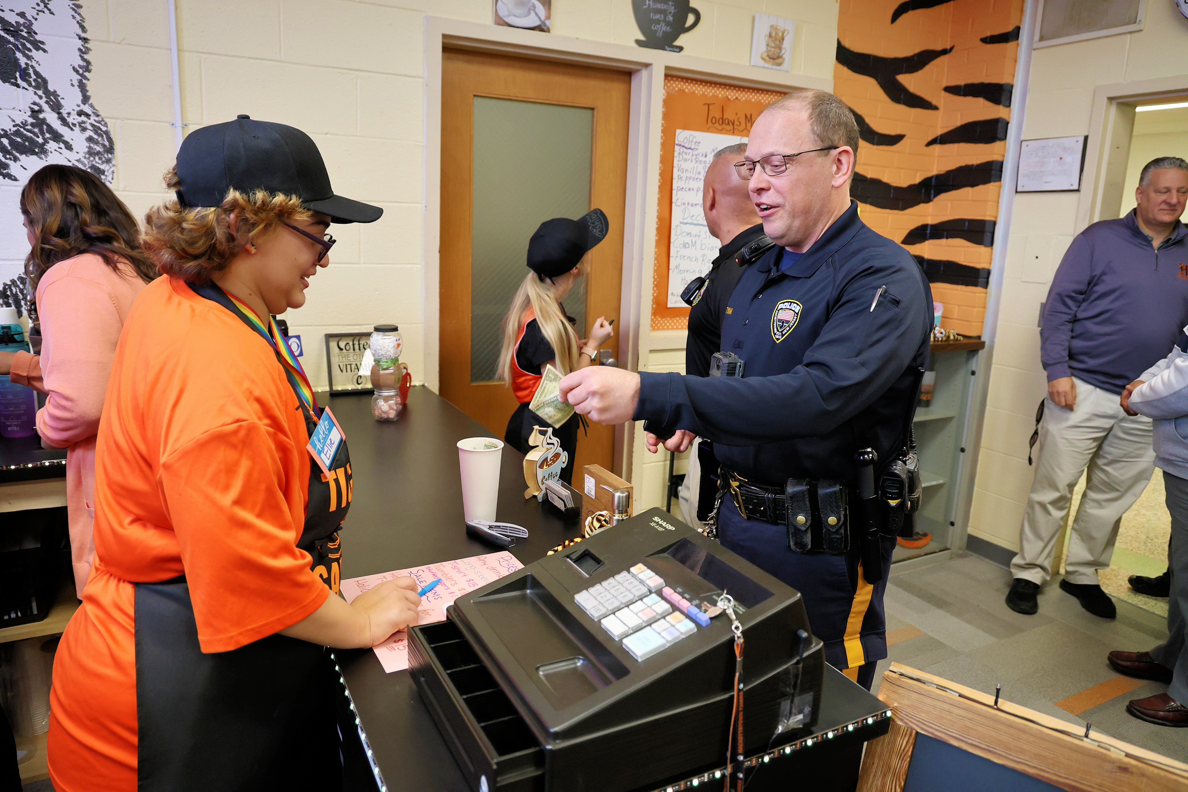 Grand Opening of Tiger Cafe at Hackettstown High School ...